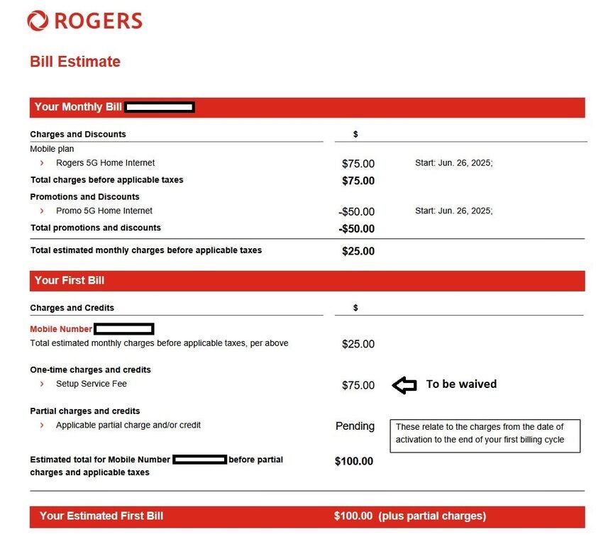 [The Mobile Shop] Rogers 5G Home Internet, Ontario (Rogers, TMS ...