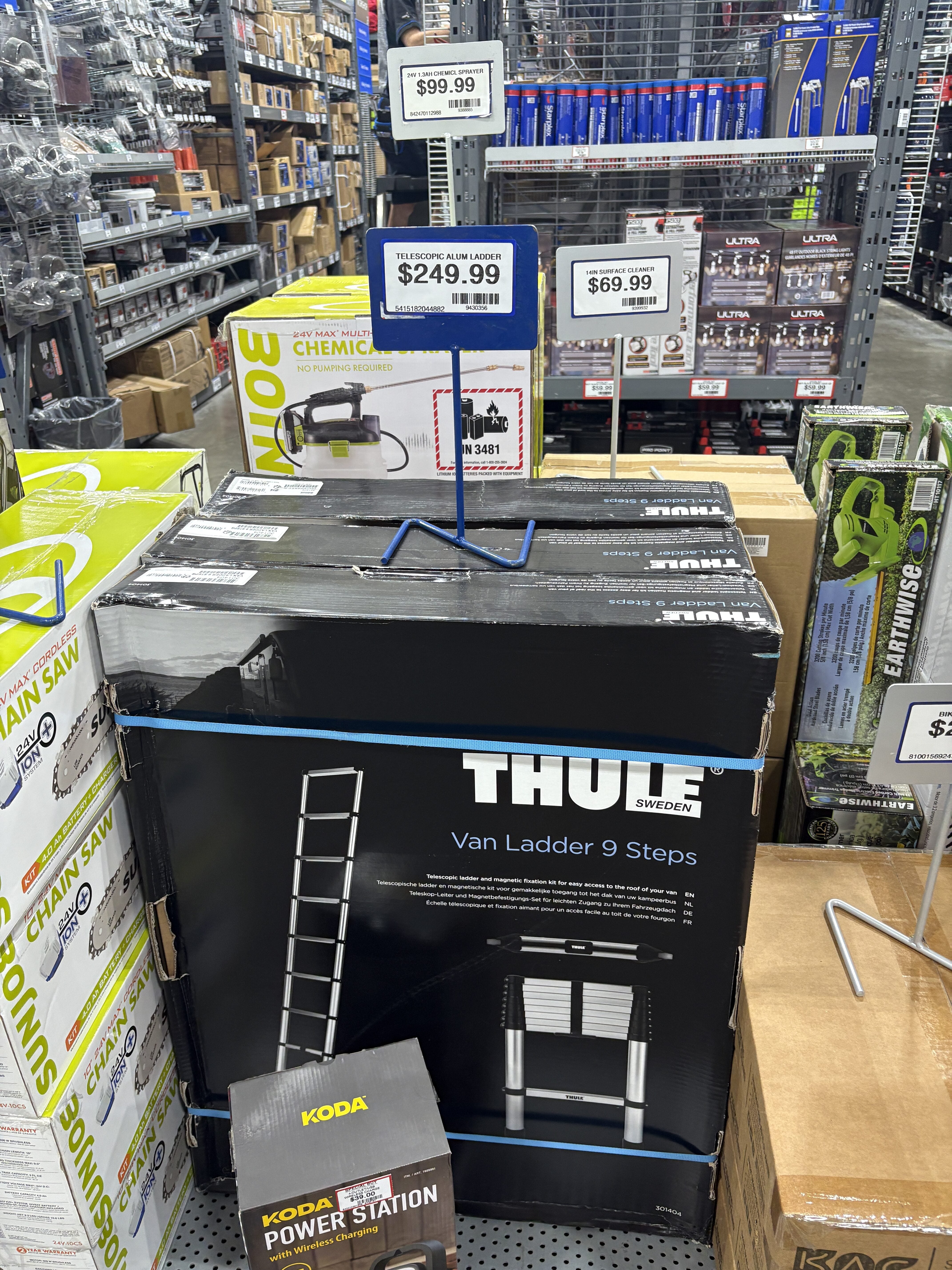 [Princess Auto] Thule 9-Step Van Ladder ($125.01) - RedFlagDeals.com Forums
