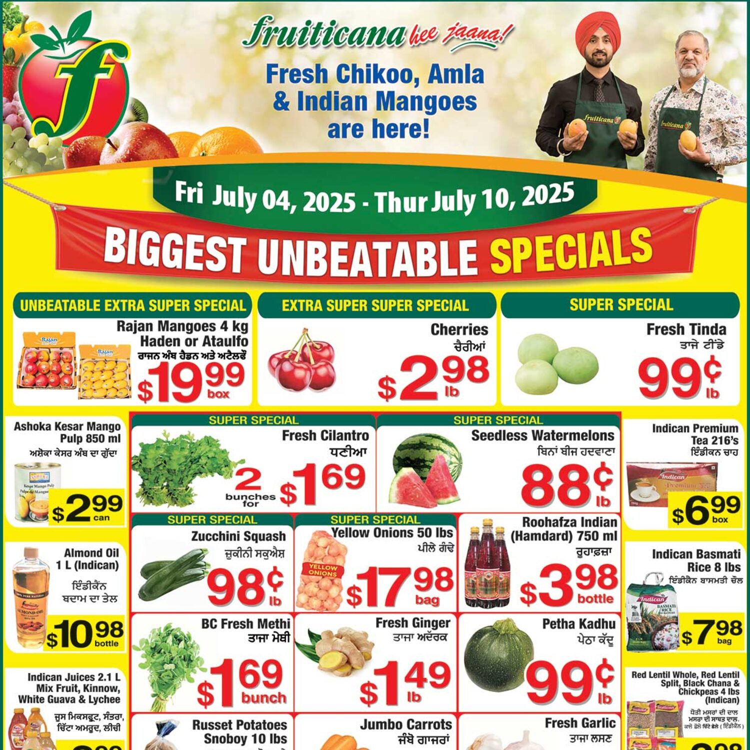 Fruiticana Weekly Flyer - Calgary Specials (AB) - Jul 4 – 10 ...