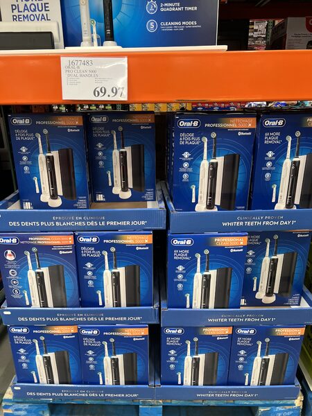 [Costco] Oral-B Pro 5000 X Electric Toothbrush Twin Pack for $69.97 ...