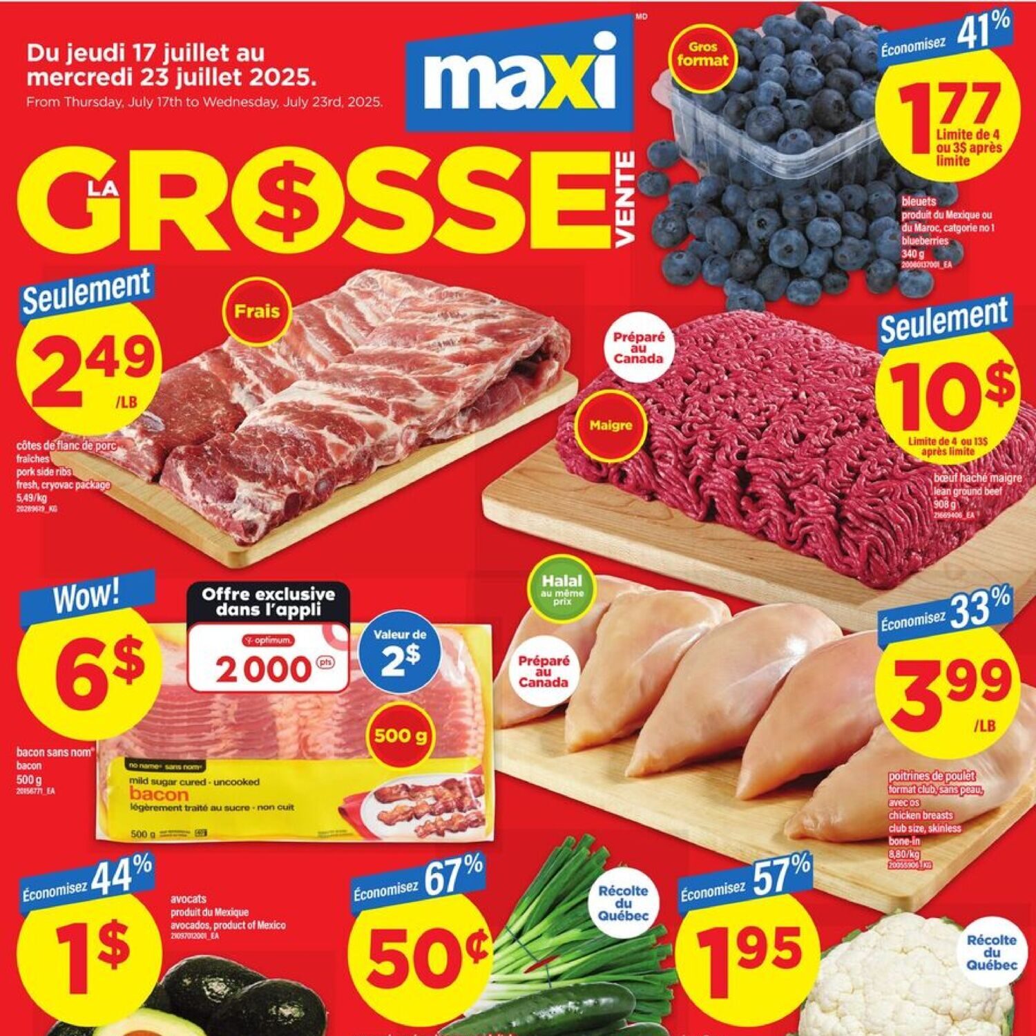 Maxi Weekly Flyer - Maxi & Cie - The Big Sale - Jul 17 – 23 ...