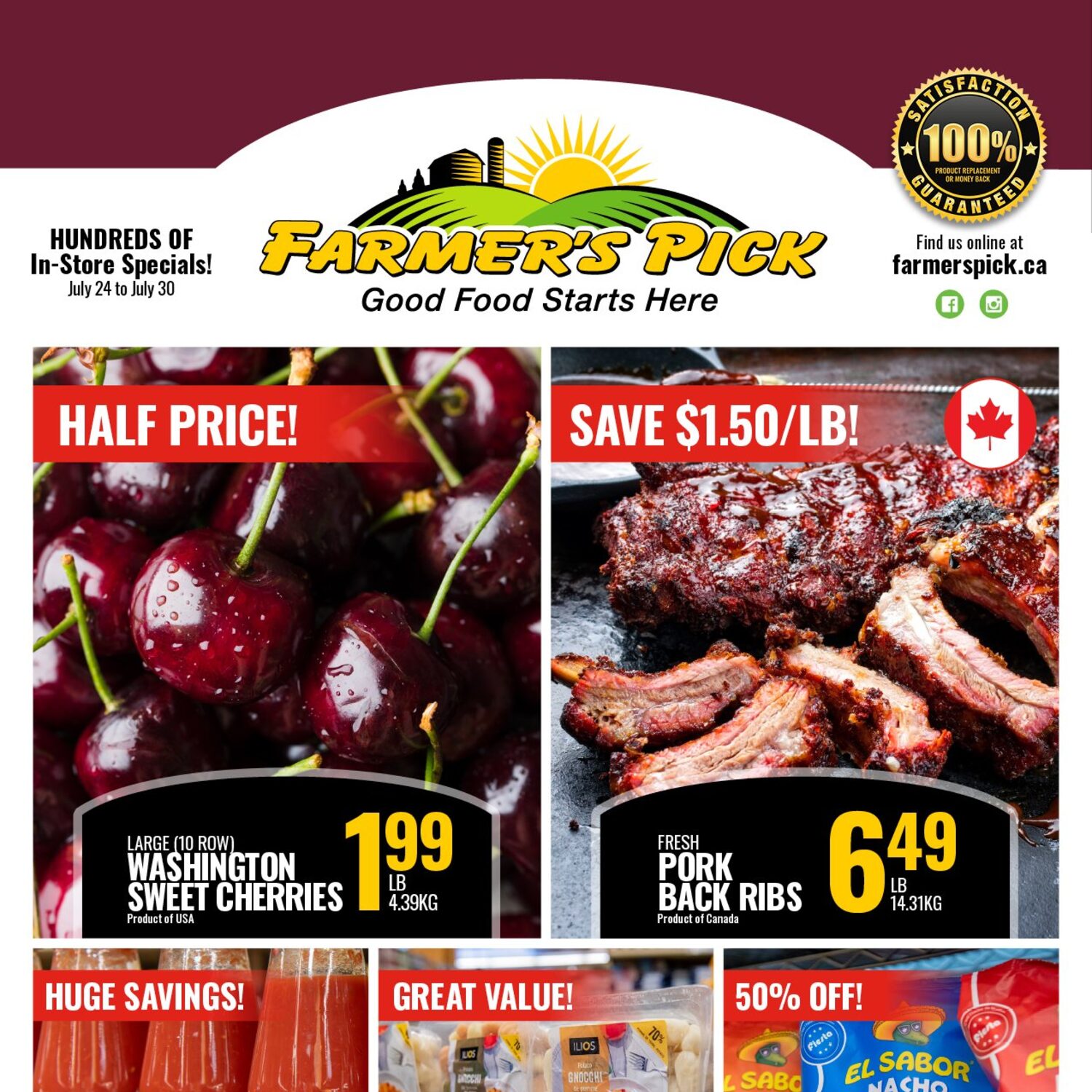 Farmers Pick Weekly Flyer - Weekly Specials - Jul 24 – 30 ...