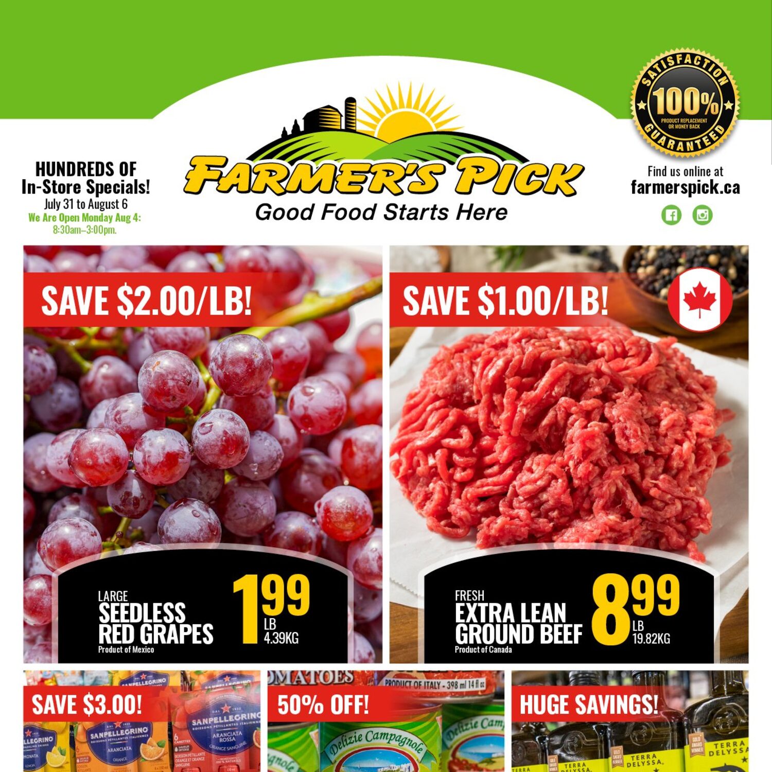 Farmers Pick Weekly Flyer - Weekly Specials - Jul 31 – Aug 6 ...