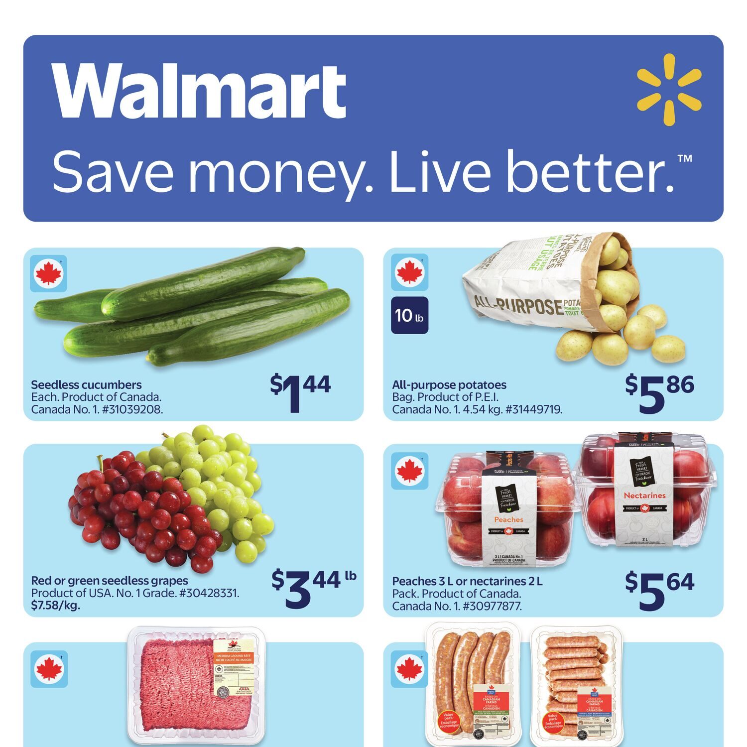 Walmart Weekly Flyer - Weekly Savings (NS) - Aug 7 – 13 - RedFlagDeals.com
