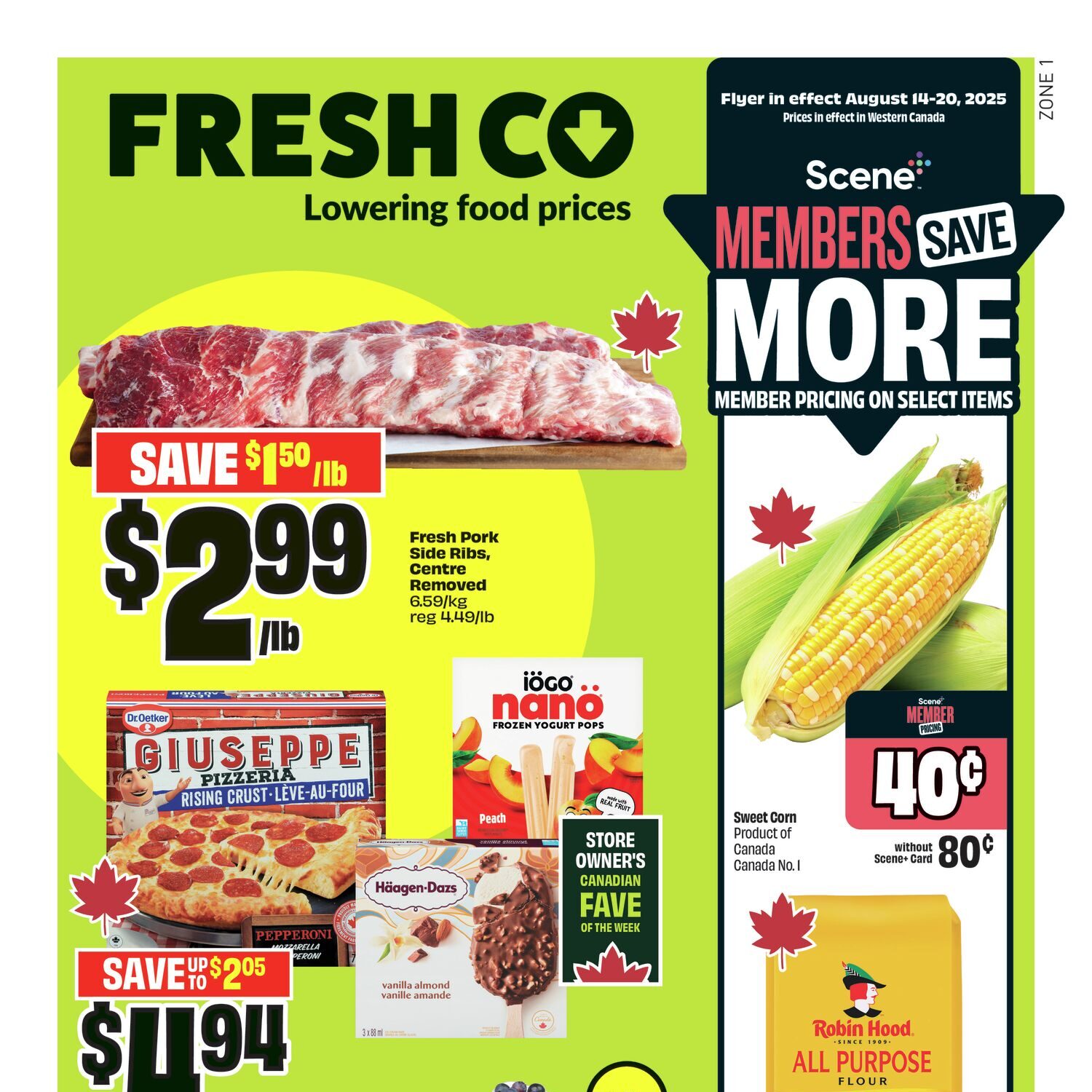 Fresh Co Weekly Flyer - Weekly Savings (West) - Aug 14 – 20 ...