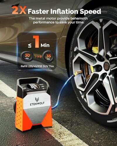 [Amazon.ca] ETENWOLF ZEPHYR S3 Tire Inflator Portable Air Compressor ...