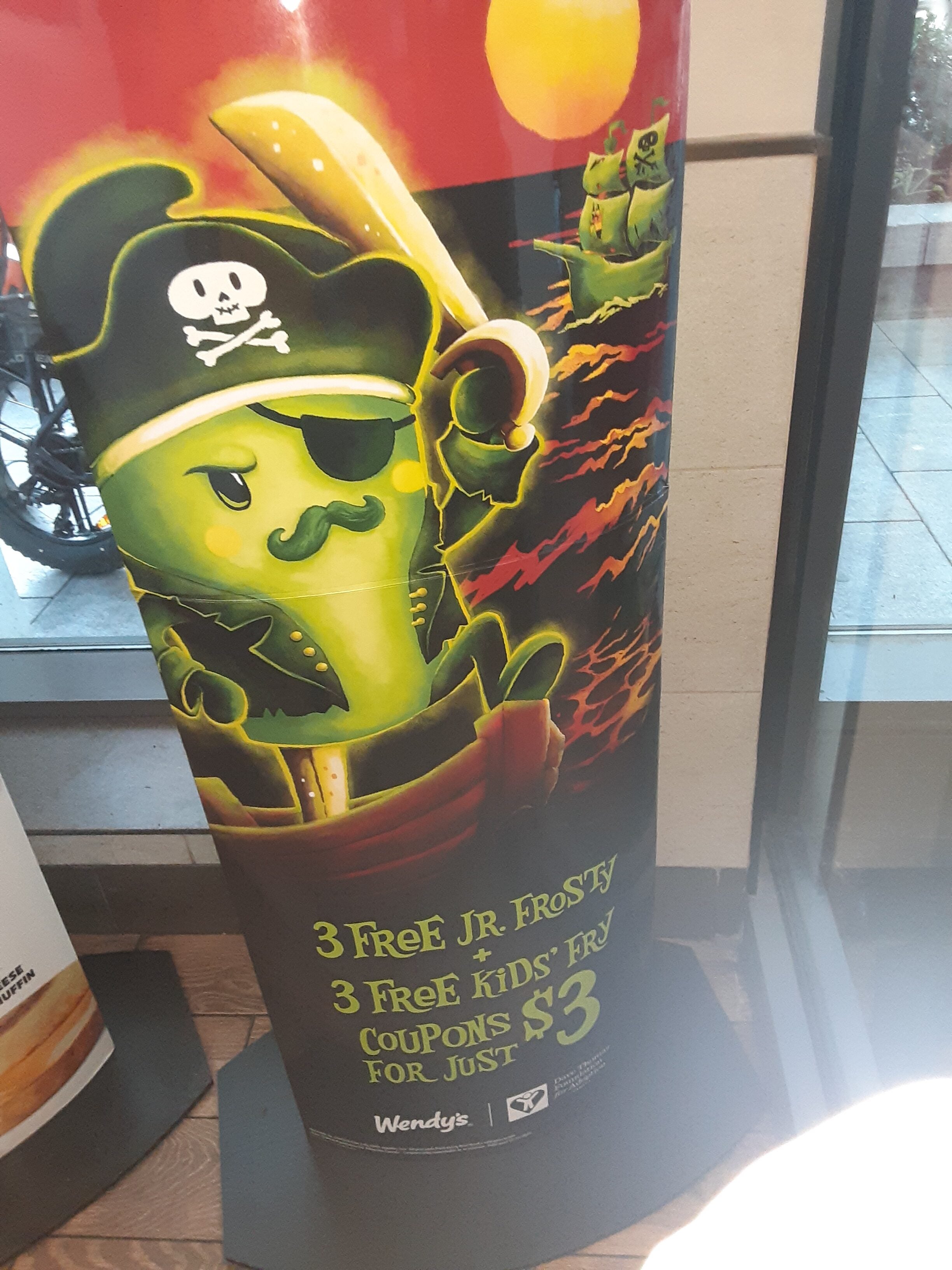 [Wendy's] Halloween Boo! book $3 (3 free Frosty Jr, 3 free kid fries ...