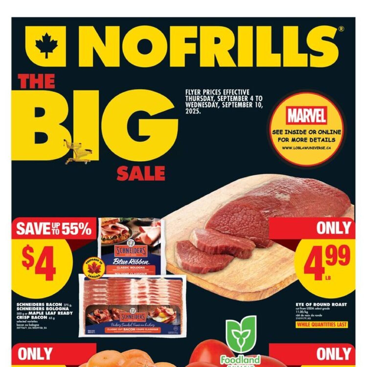 No Frills Weekly Flyer - Weekly Savings - The Big Sale (ON) - Sep 4 ...