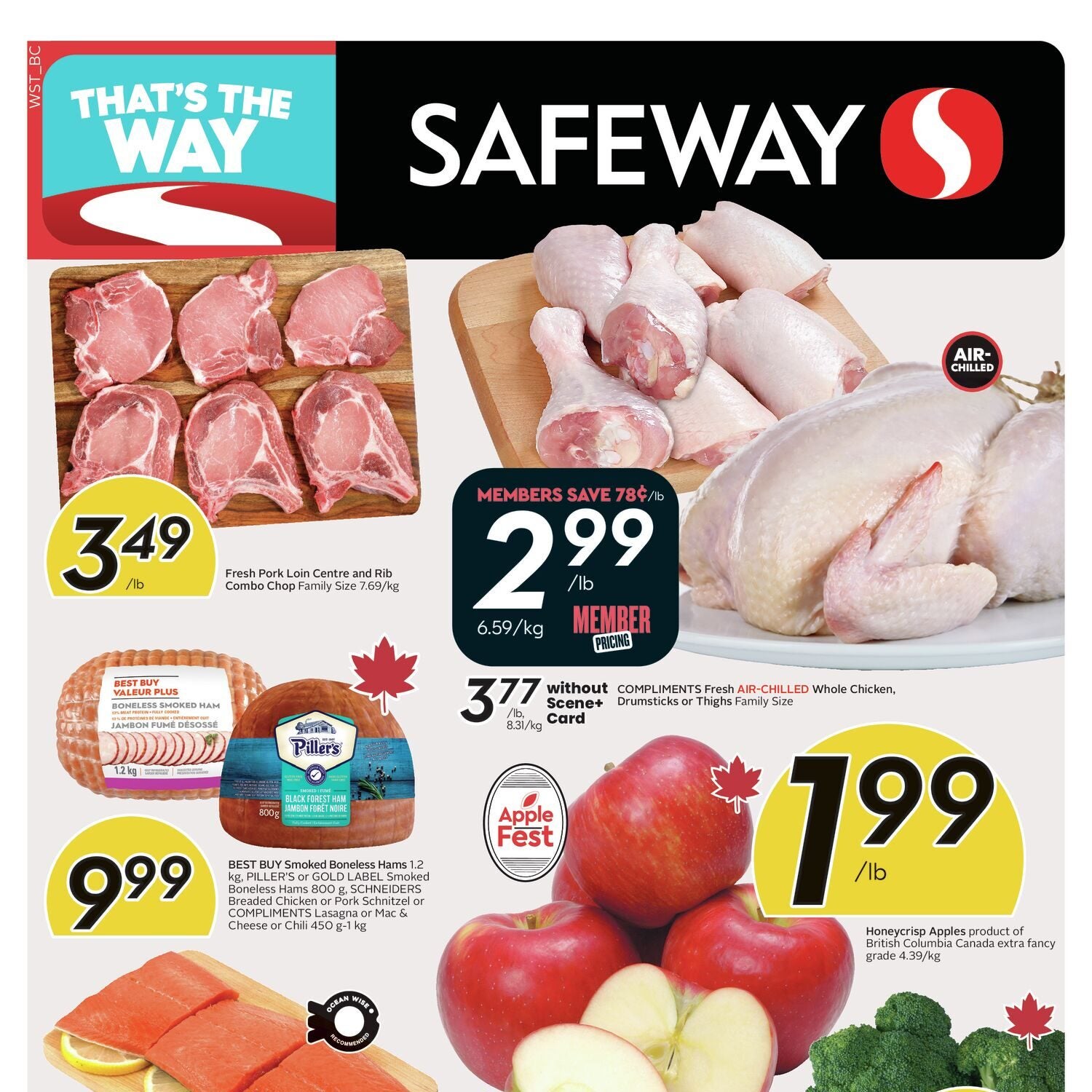 Safeway Weekly Flyer - Weekly Savings (BC) - Sep 25 – Oct 1 ...