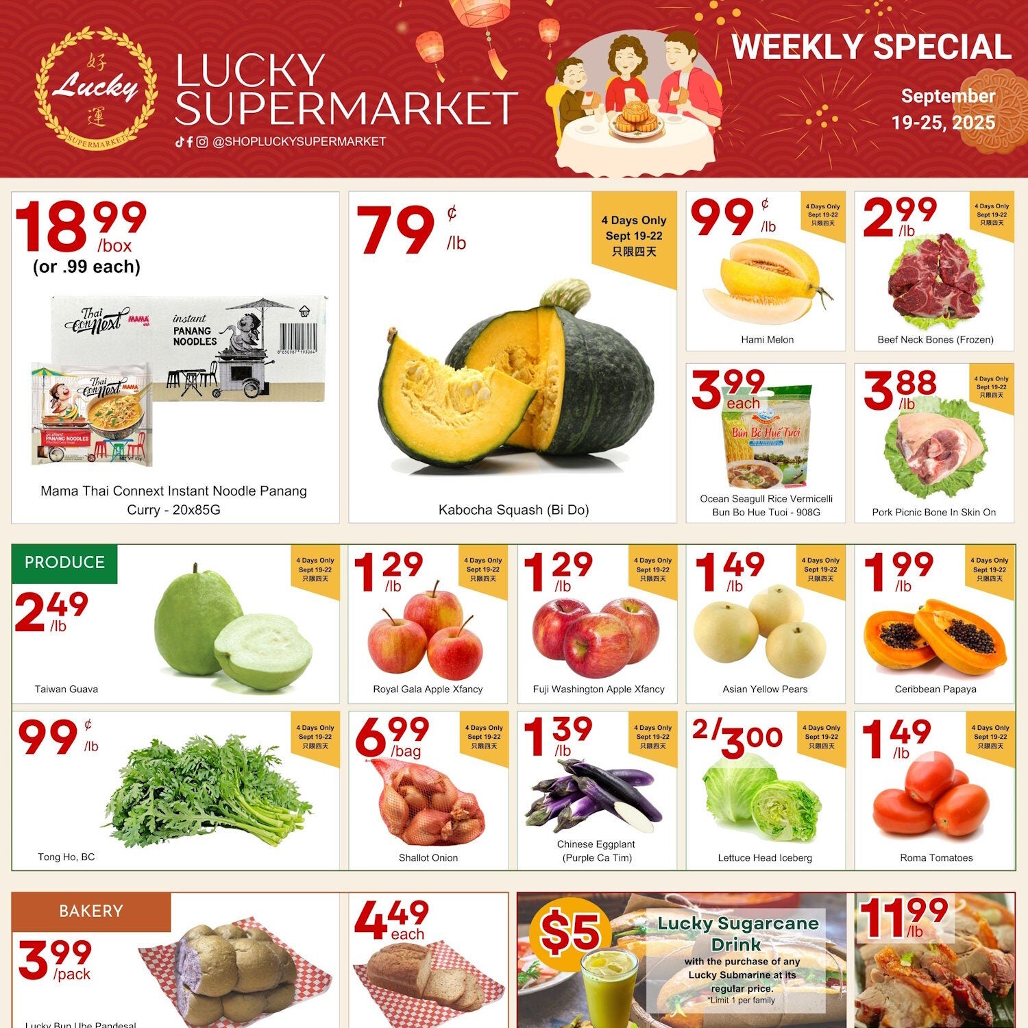 Lucky Supermarket Weekly Flyer - Weekly Specials (Surrey/BC) - Sep 19 ...