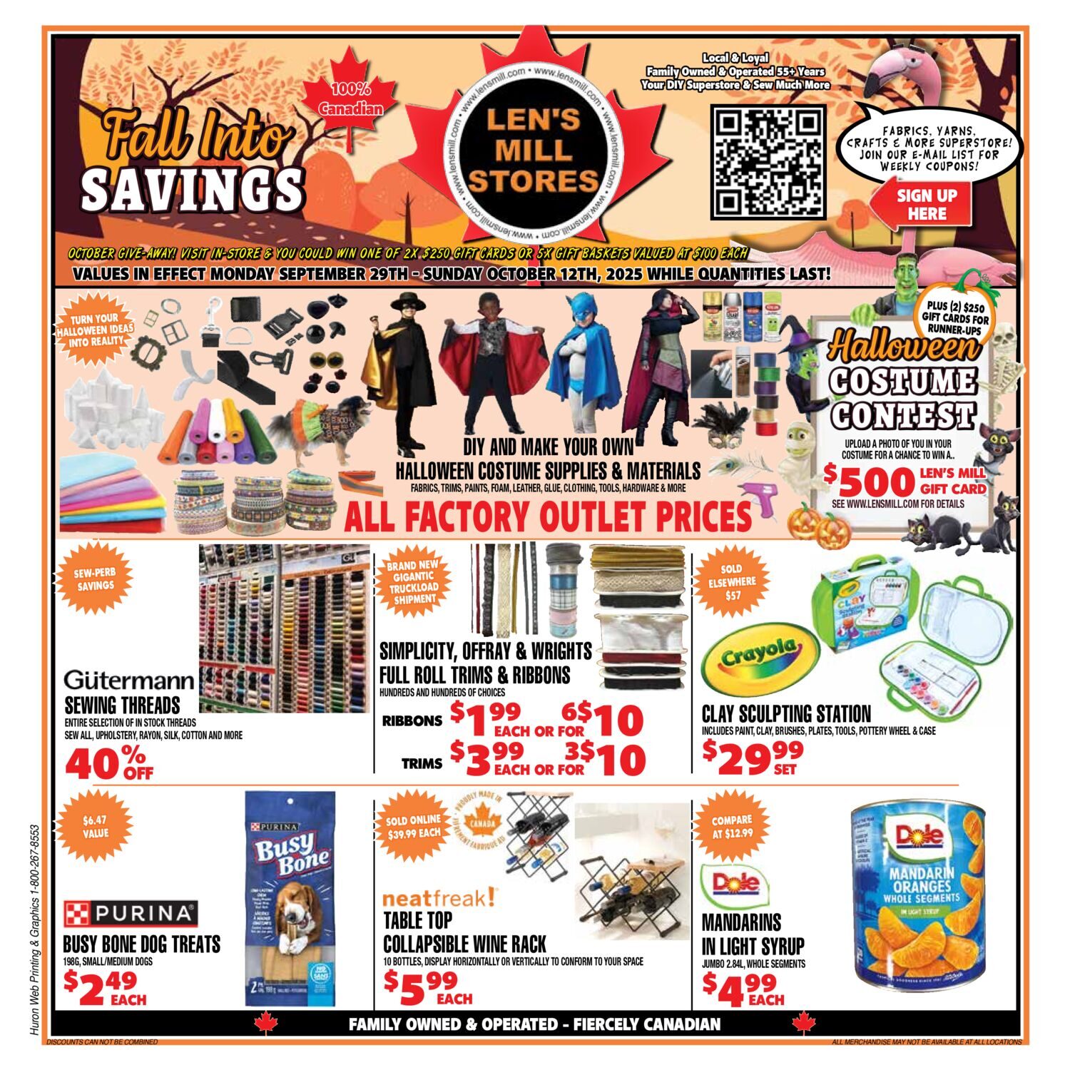 Len's Mill Stores Weekly Flyer - Fall Into Savings - Sep 29 – Oct 12 ...