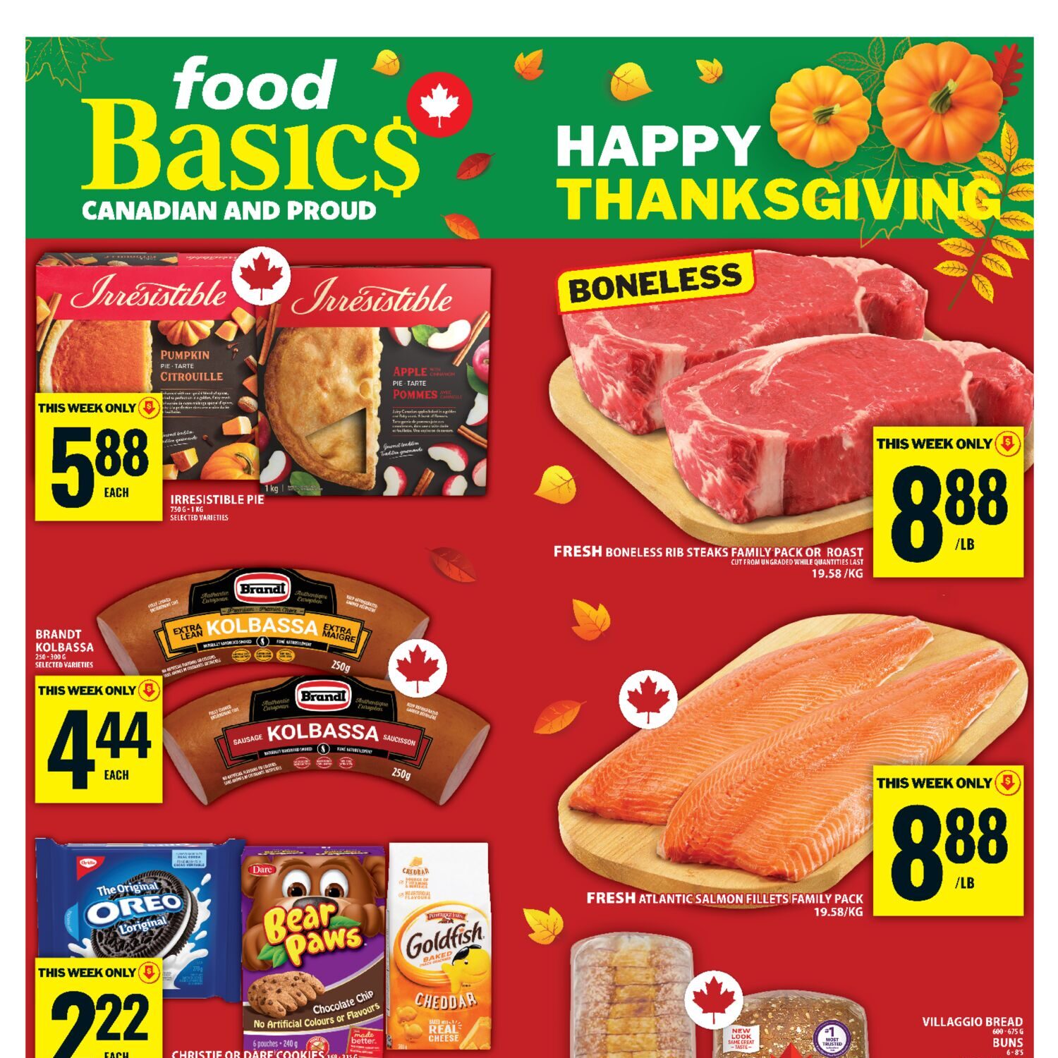 Foodbasics Weekly Flyer - Weekly Savings (Toronto/GTA) - Oct 9 – 15 ...