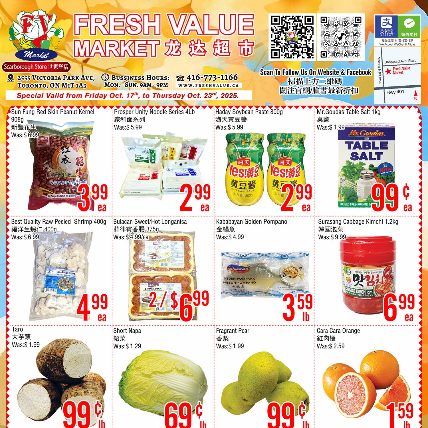 Fresh Value Weekly Flyer - Weekly Specials - Oct 17 – 23 - RedFlagDeals.com