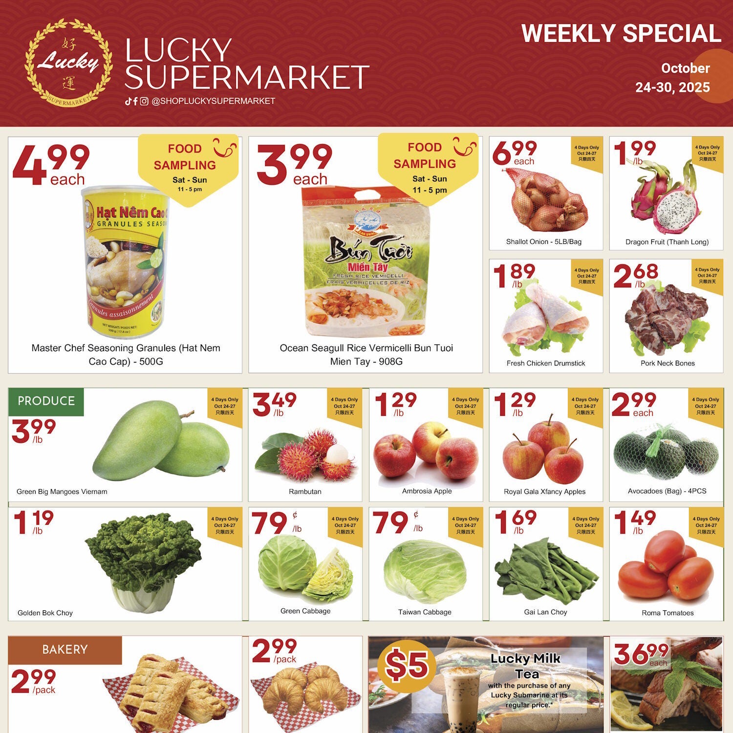 Lucky Supermarket Weekly Flyer - Weekly Specials (Surrey/BC) - Oct 24 ...