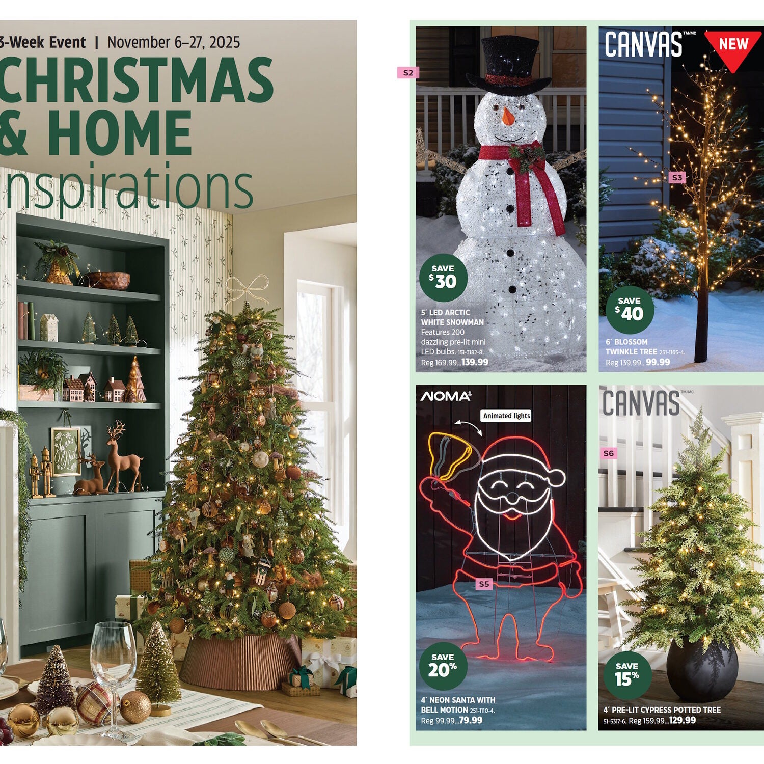 Canadian Tire Weekly Flyer - Christmas & Home Inspirations - Nov 6 – 27 ...