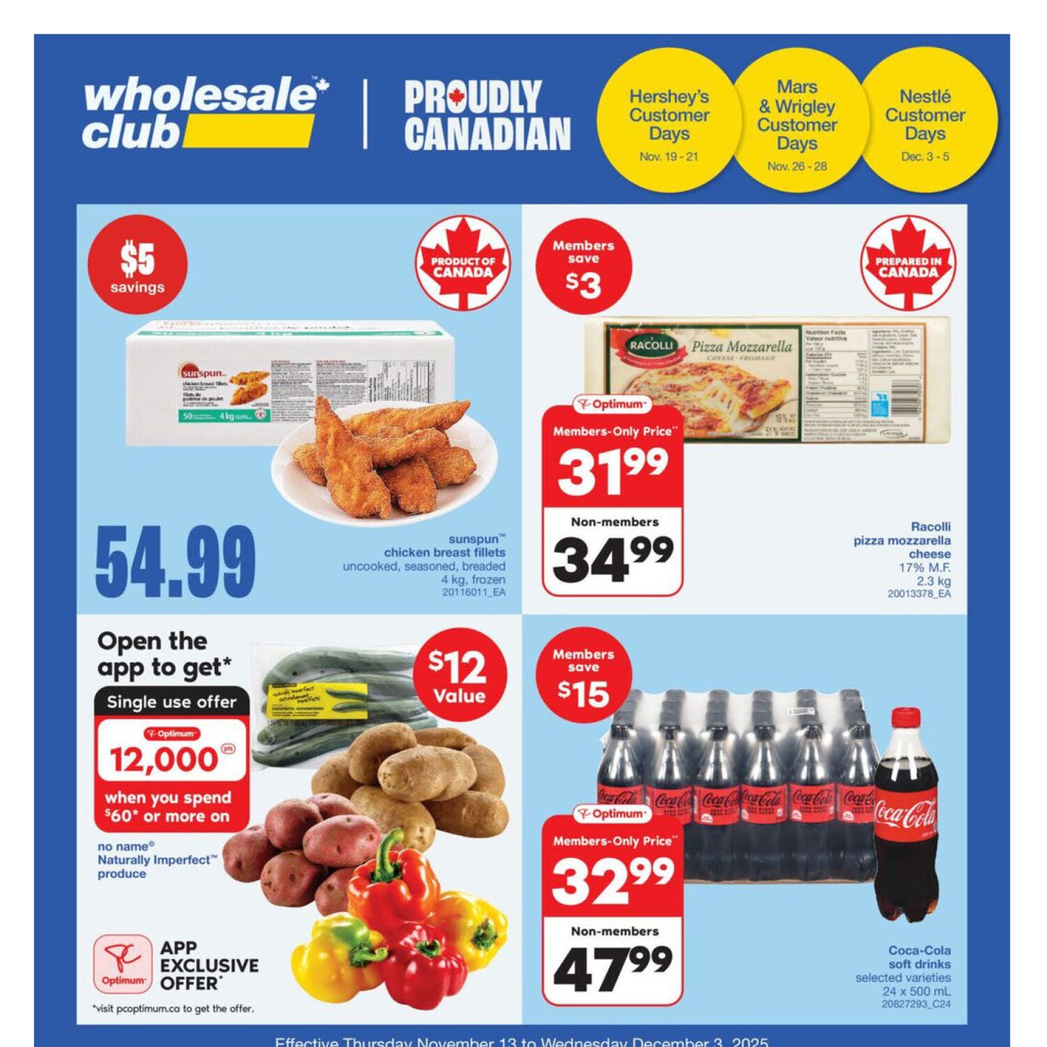 Wholesale Club Weekly Flyer - Club Savings (West) - Nov 13 – Dec 3 ...