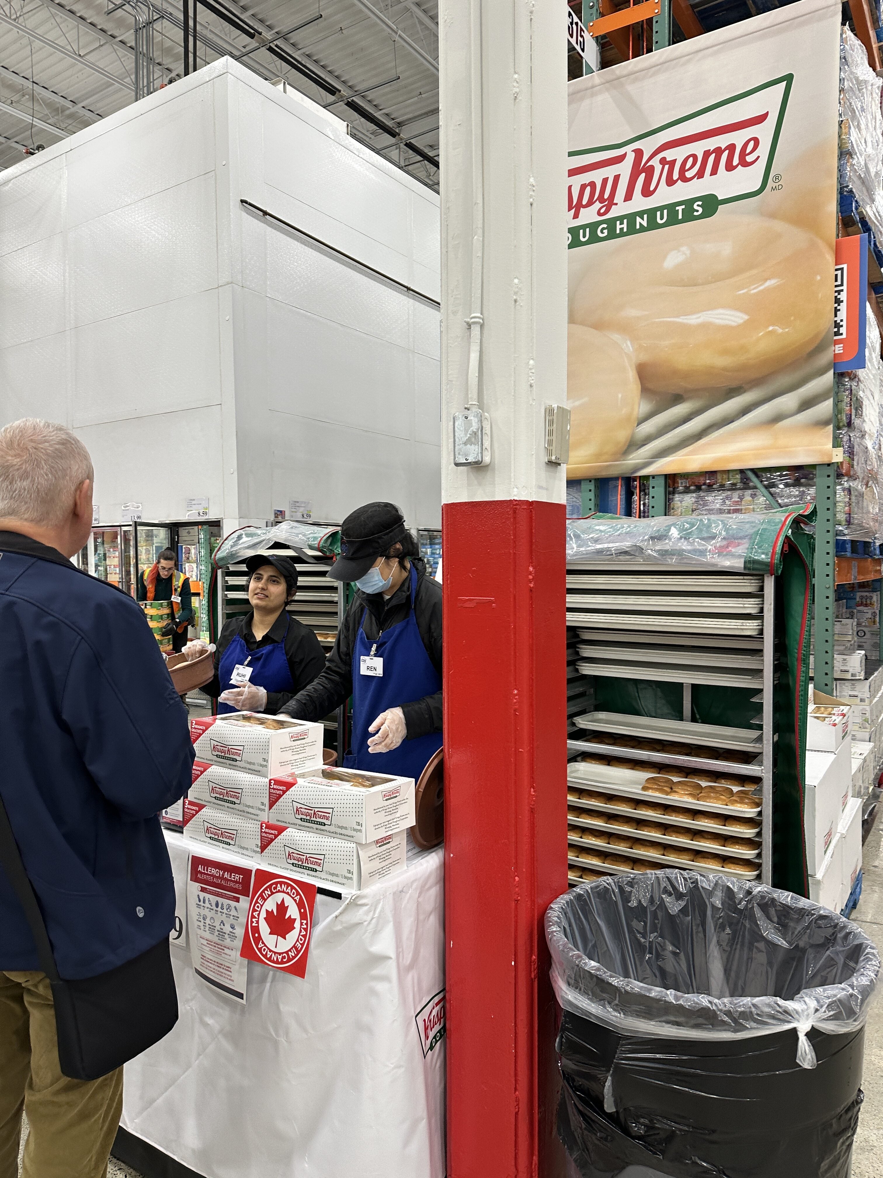 [Costco] Costco Krispy Kreme Donuts $11.99 for 15 pack original glazed ...