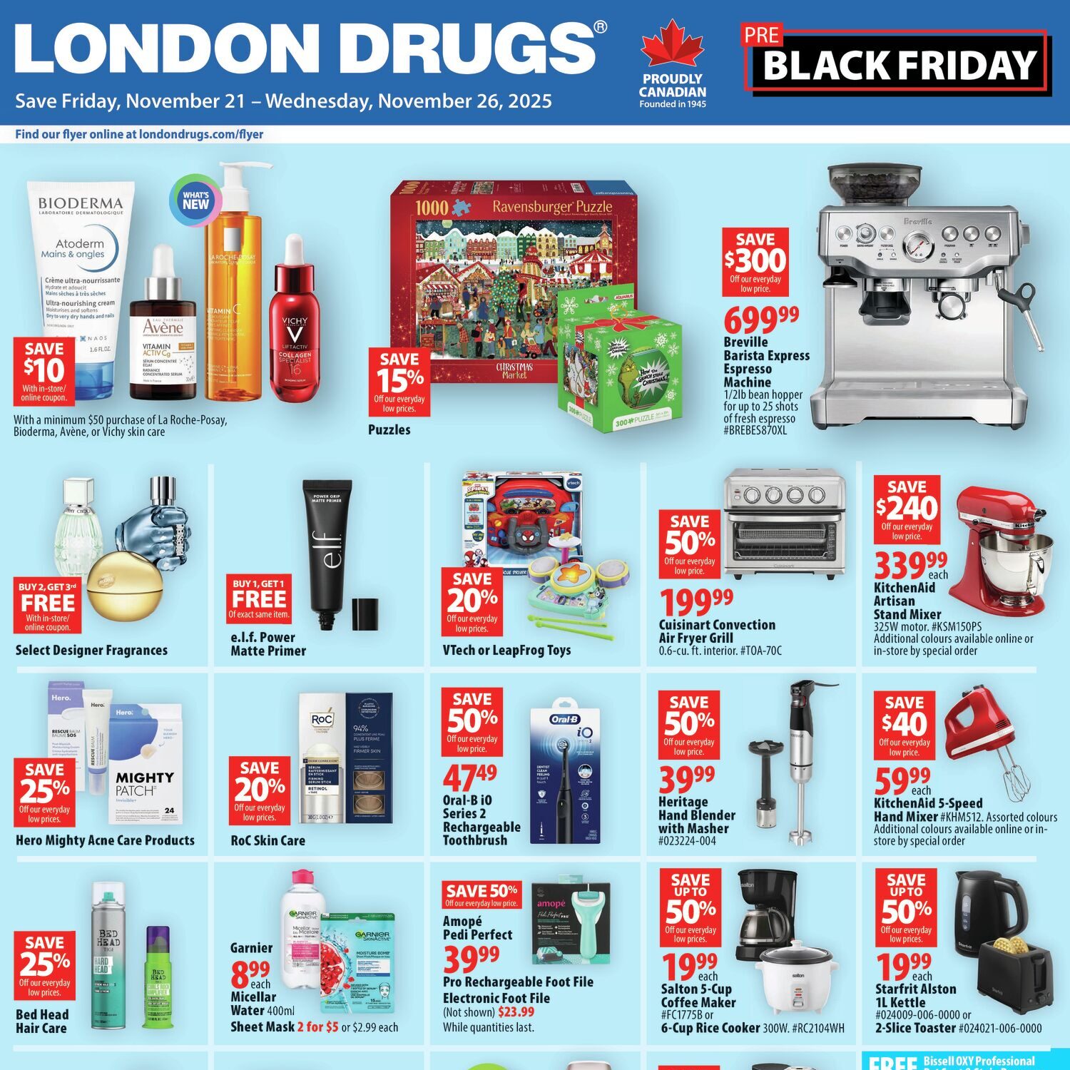 London Drugs Weekly Flyer - Weekly Deals - Pre-Black Friday Sale - Nov ...