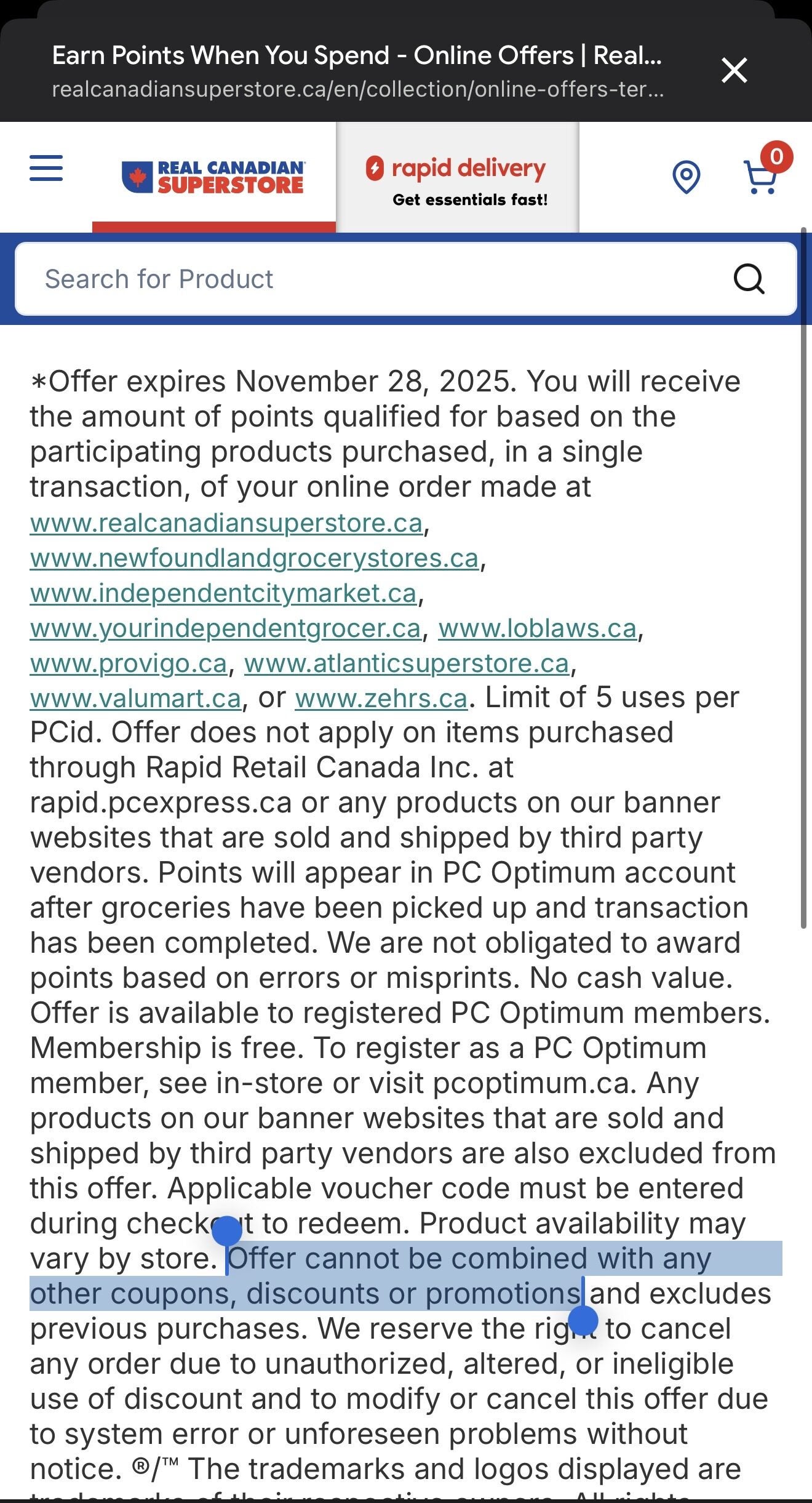 [No Frills] Free Cavendish Farms Quick Crisp Fries, Potato Tots, Onion ...