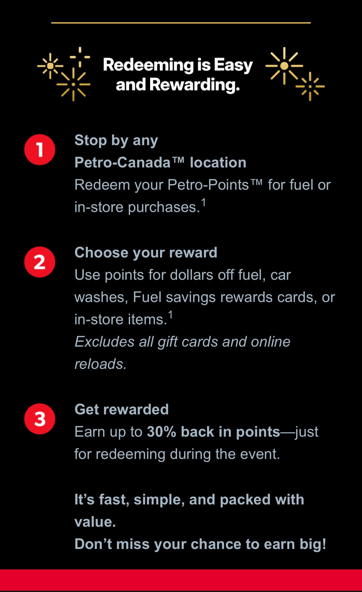[Petro Canada] Petro Points Redemption bonus Nov 24 - Dec 1 ...