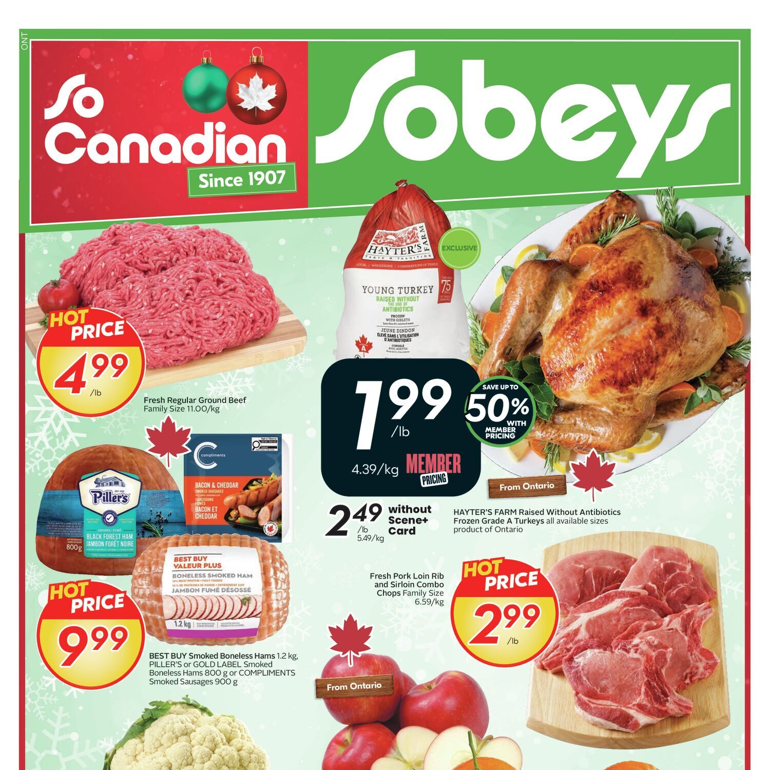 Sobeys Weekly Flyer - Weekly Savings (ON) - Dec 4 – 10 - RedFlagDeals.com