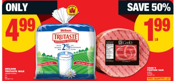 [No Frills] [ON] Flamingo Turkey 3-9 KG $0.99 lb and Neilson TruTaste ...