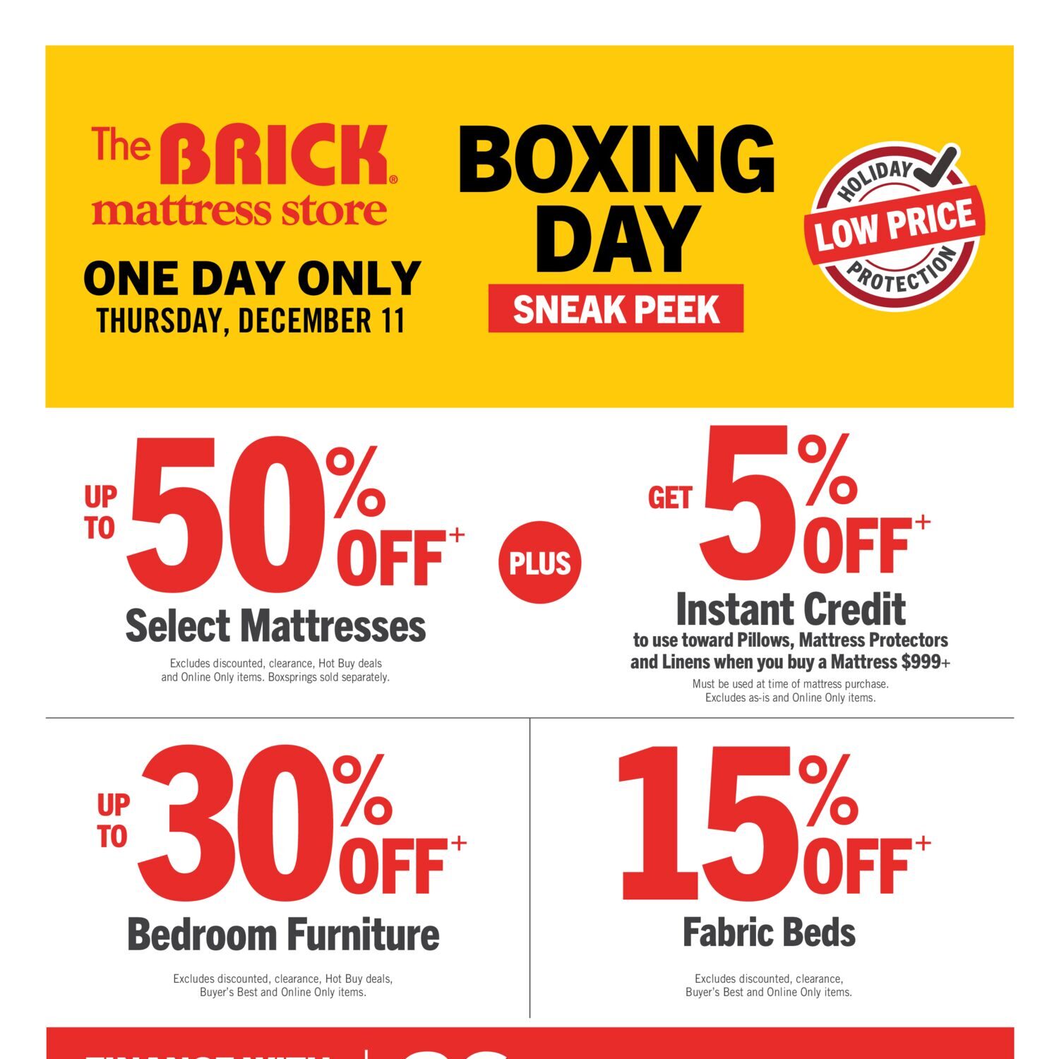 The Brick Weekly Flyer - Mattress Store - Boxing Day Sneak Peek - Dec ...