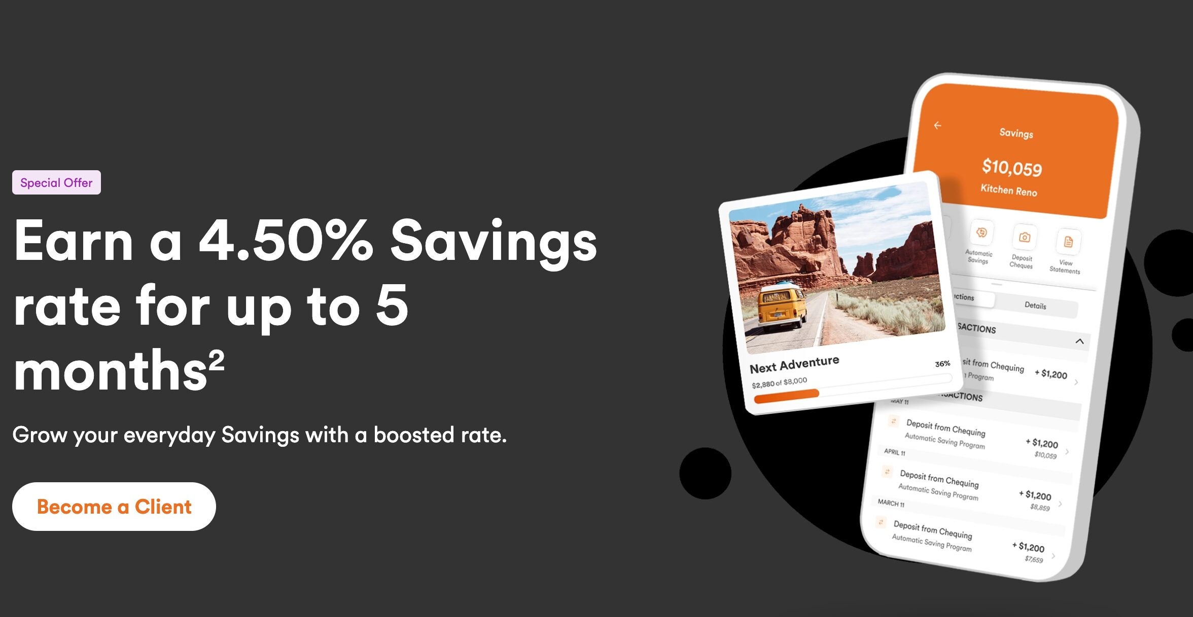 [Tangerine] [Tangerine] New Accounts 4.5% promo rate for 5 months ...