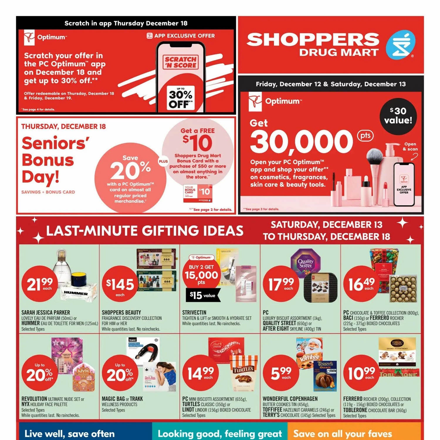 Shoppers Drug Mart Weekly Flyer - Weekly Savings (BC & SK) - Dec 13 ...