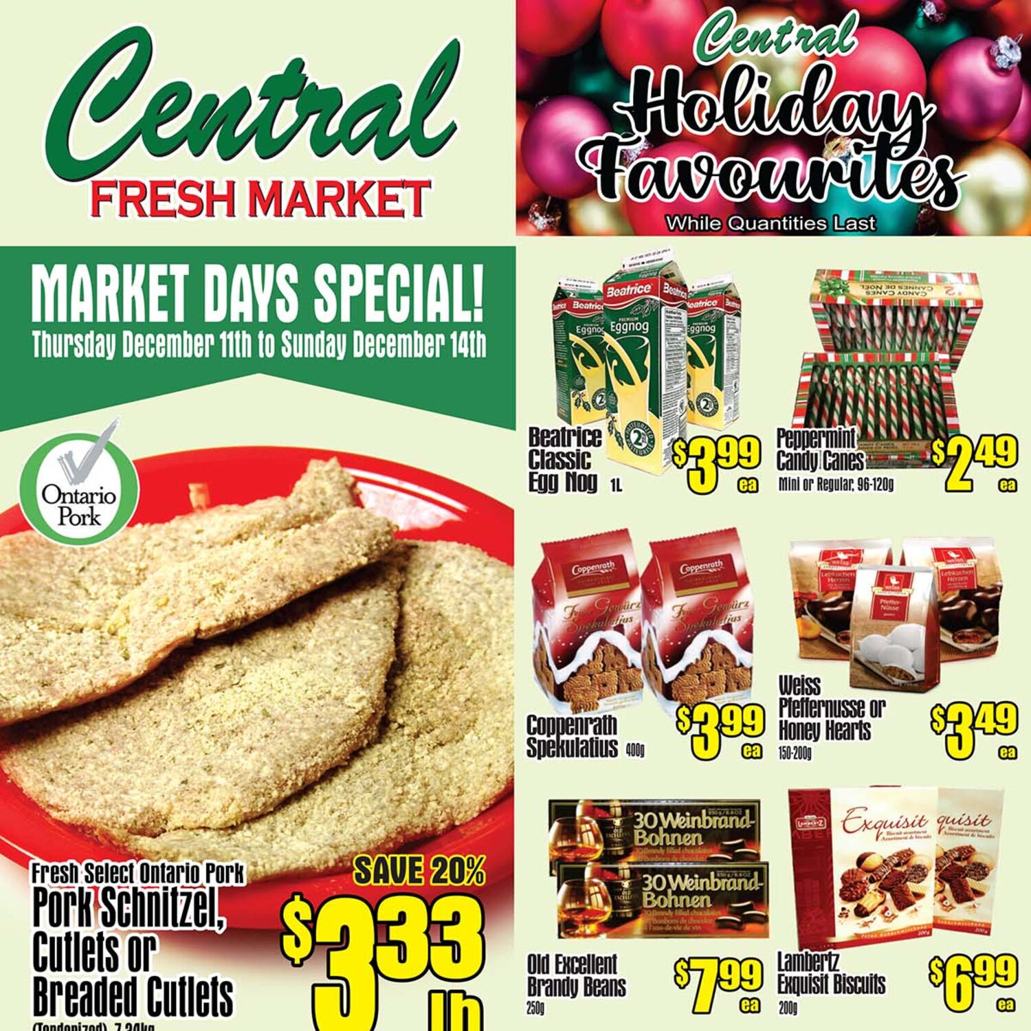 Central Fresh Market Weekly Flyer - Weekly Specials - Dec 11 – 18 ...