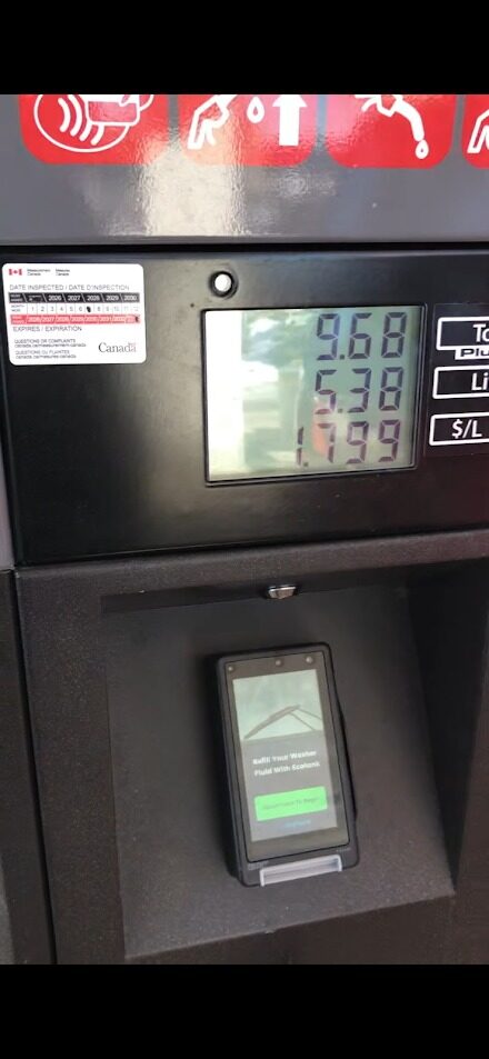 Shell Windshield Washer Fluid Station Mislabeled and over charging ...