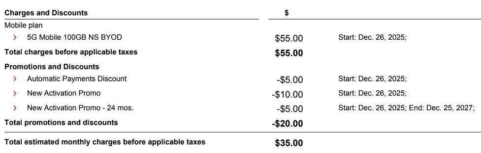 [Walmart] Virgin Mobile $40-60GB CAN+US+Mexico and Other Carriers ...