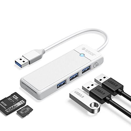 [Amazon.ca] USB 3.0 Hub, ORICO 5-Port USB Splitter for MacBook/PC with ...
