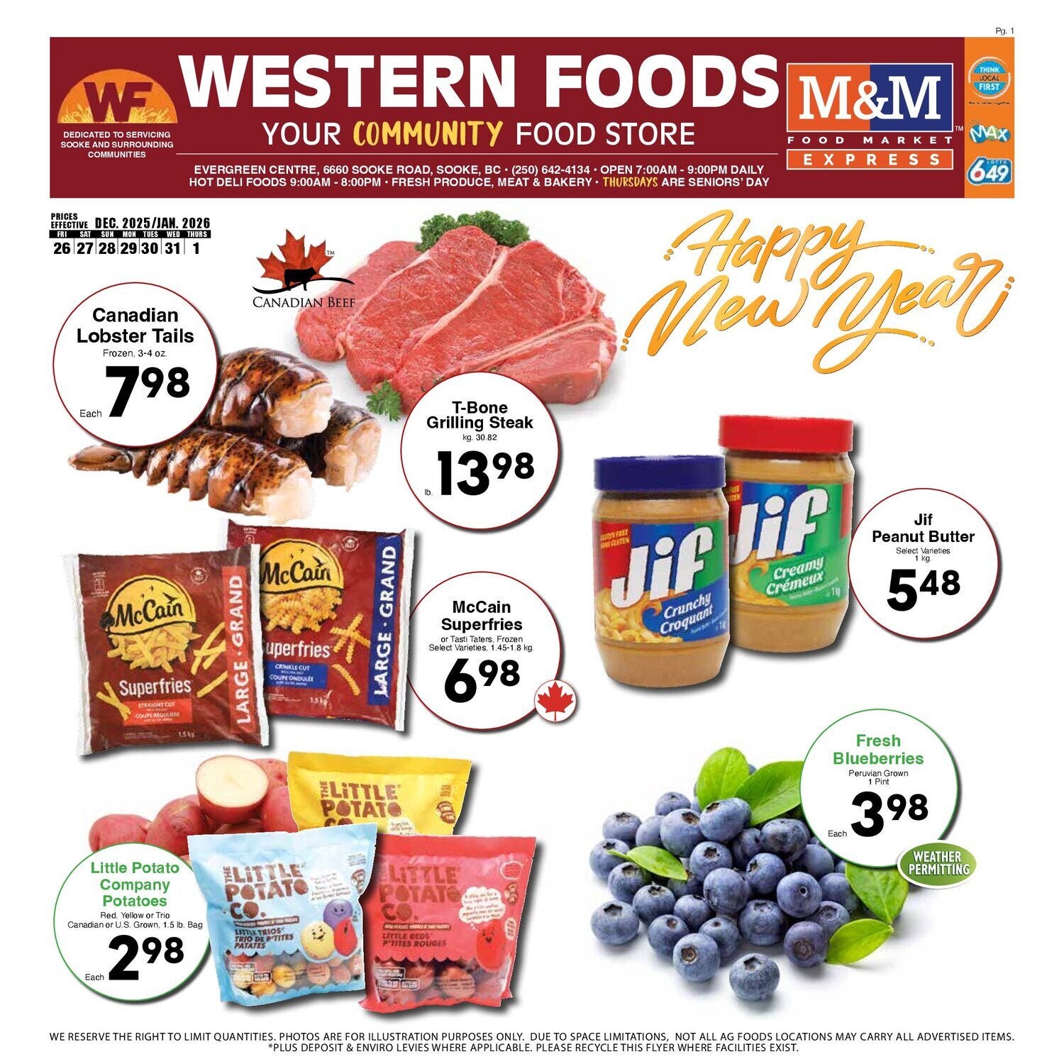 Western Foods Weekly Flyer - Weekly Specials - Dec 26 – Jan 1 ...