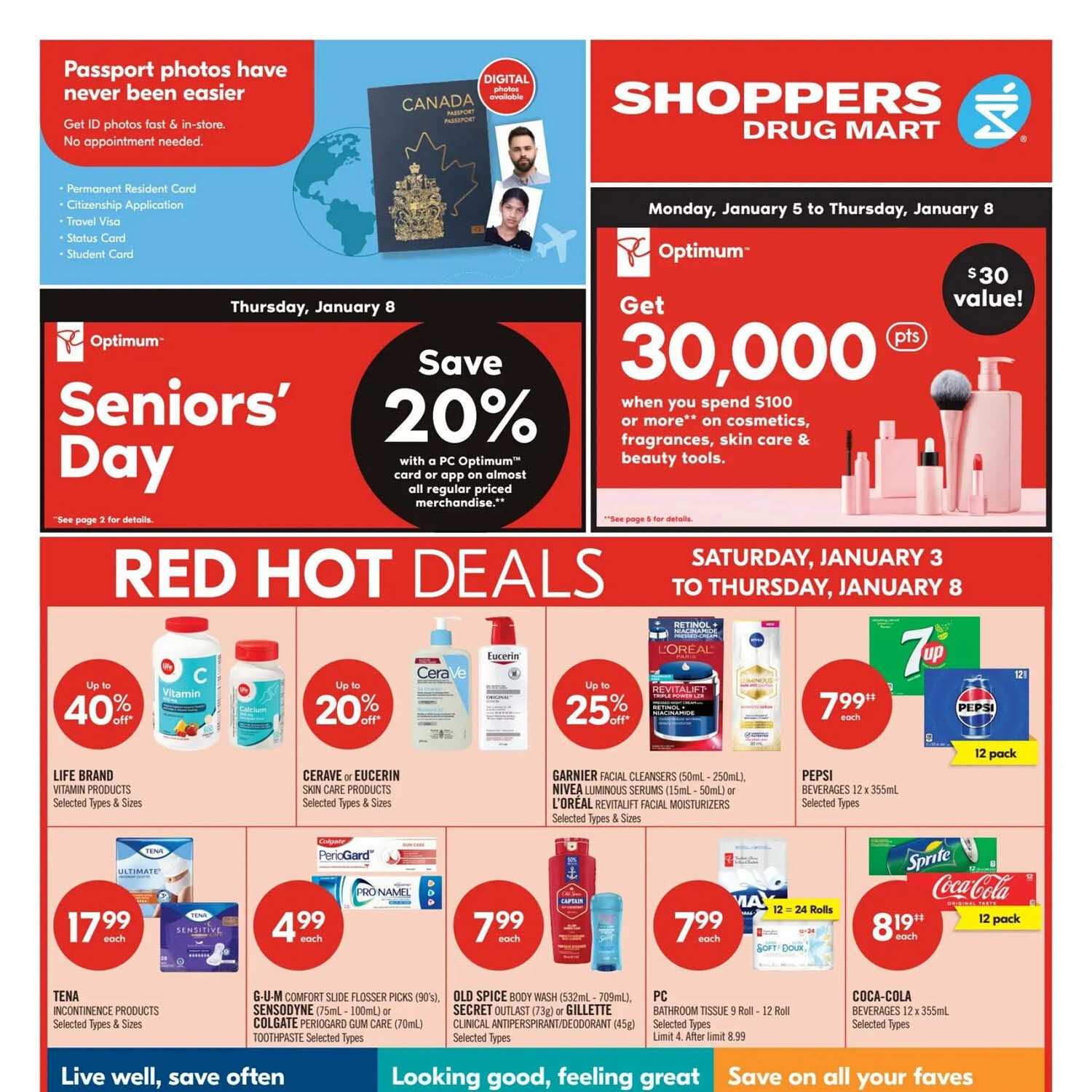 Shoppers Drug Mart Weekly Flyer - Weekly Savings (SK) - Jan 3 – 8 ...