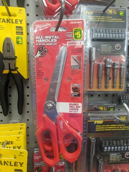 [Dollarama] Milwaukee Scissors $5.00 - RedFlagDeals.com Forums