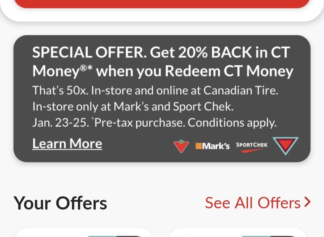 [Canadian Tire] Bonus CT MONEY on Redemption (20% BONUS) - Page 4 ...