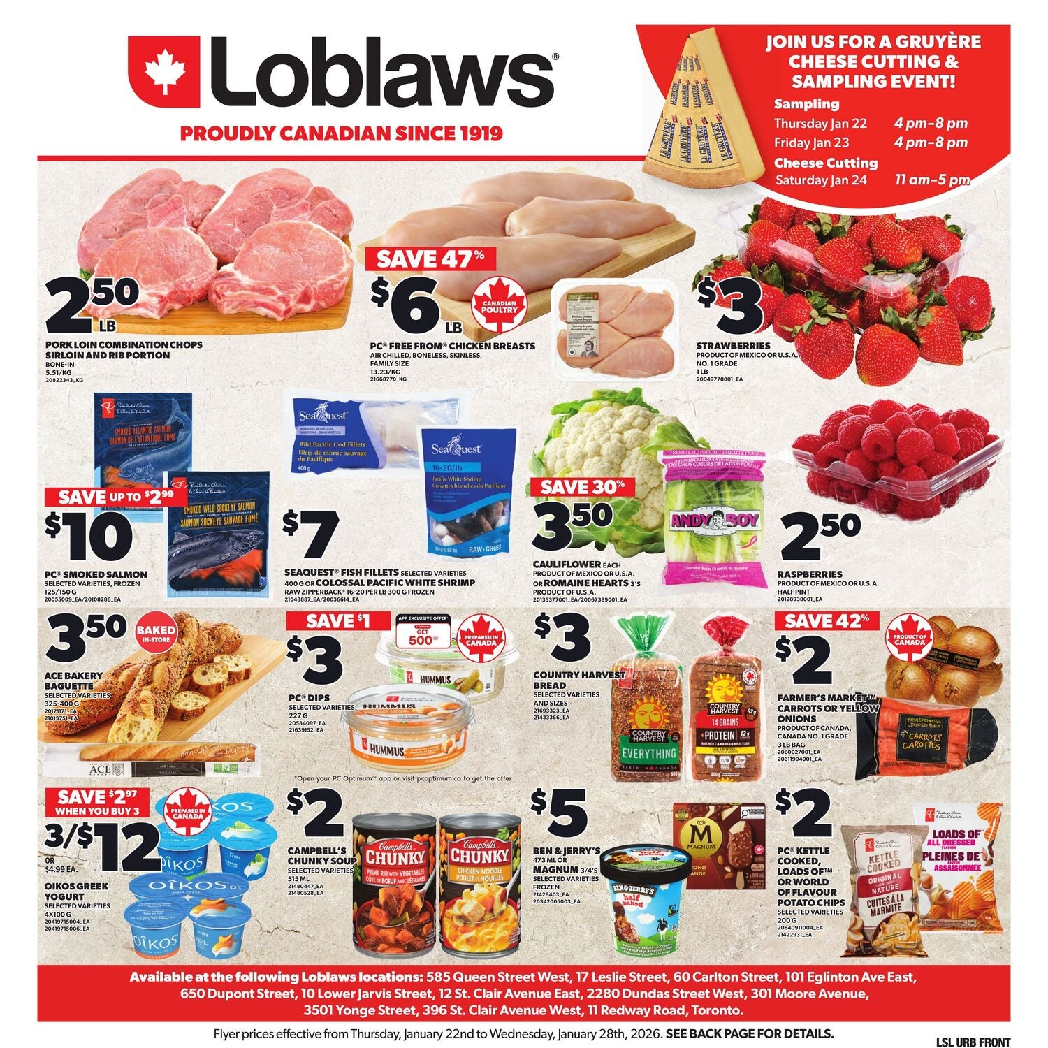 Loblaws Weekly Flyer - Select Toronto & North York Stores Only - Weekly ...