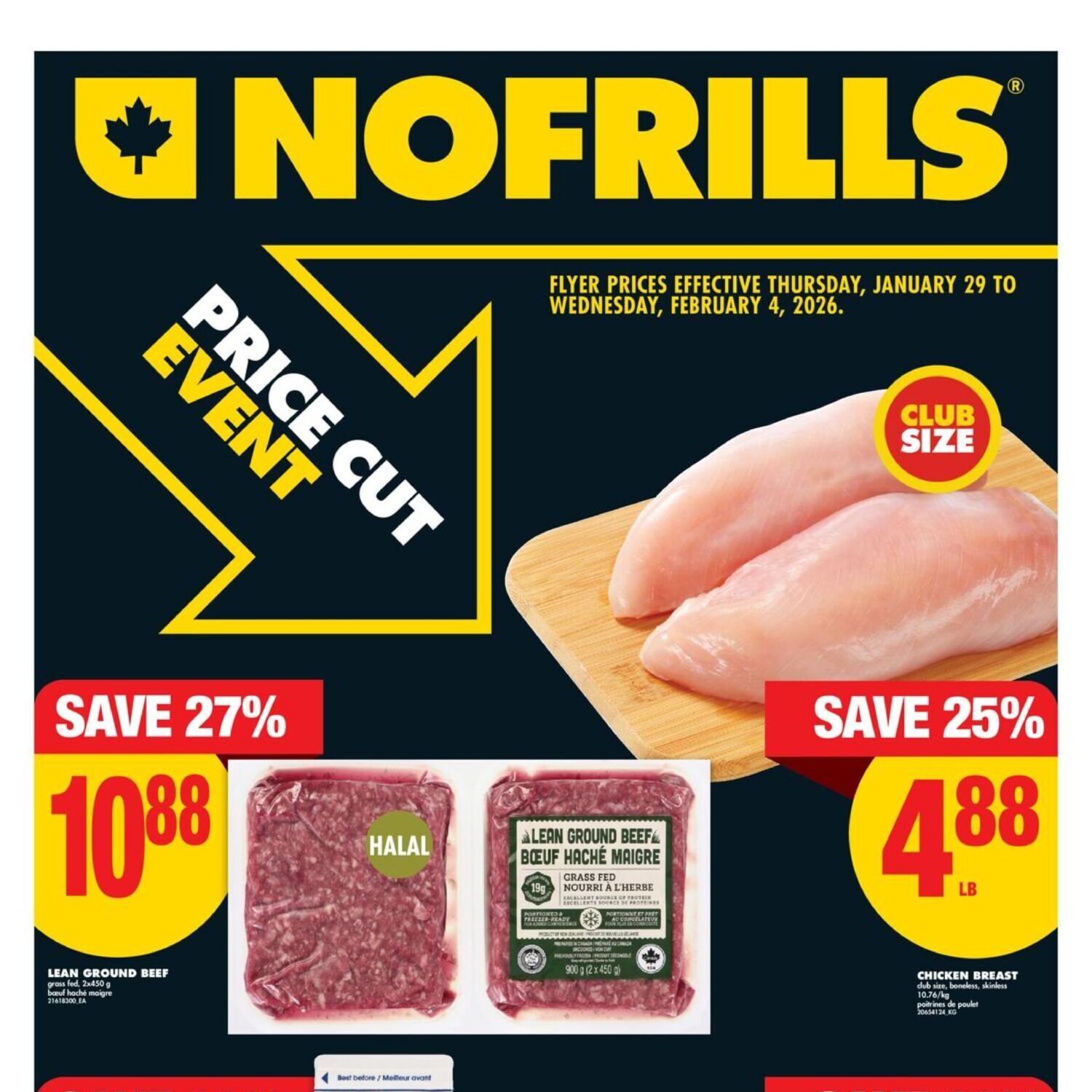 No Frills Weekly Flyer - Weekly Savings - Price Cut Event (ON) - Jan 29 ...