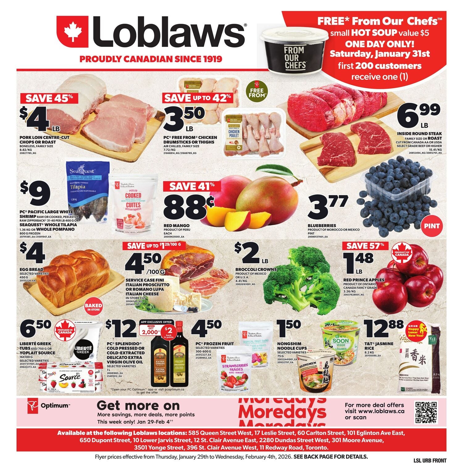 Loblaws Weekly Flyer - Select Toronto & North York Stores Only - Weekly ...