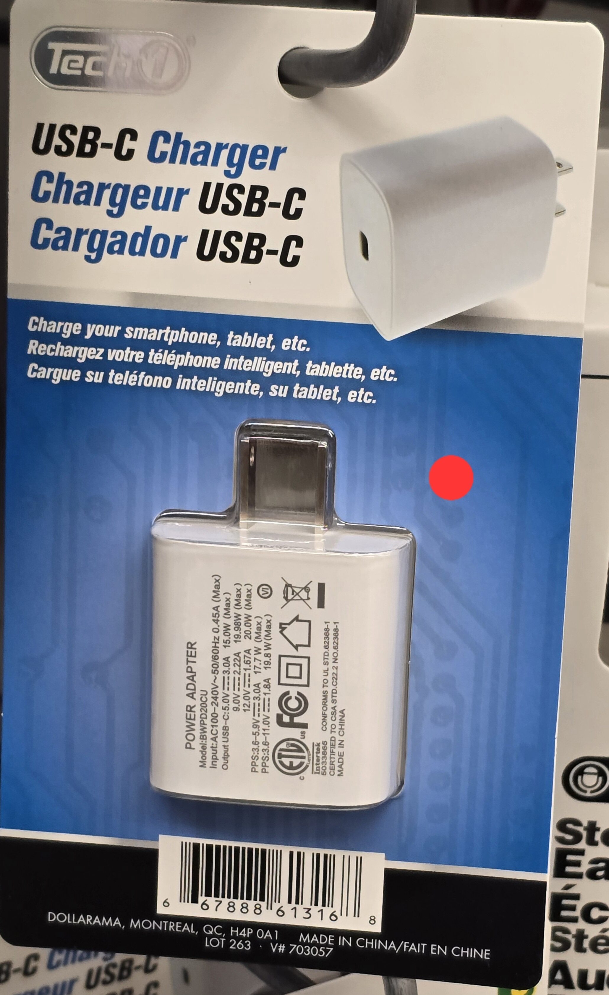 [Dollarama] $5 USB-C Chargers - RedFlagDeals.com Forums