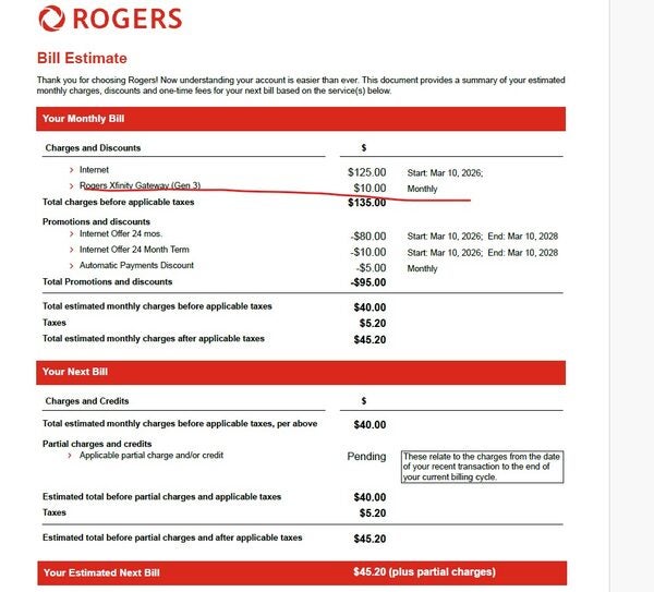 [Rogers] Rogers 2.5G Internet (YMMV) - $50 - Page 25 - RedFlagDeals.com ...