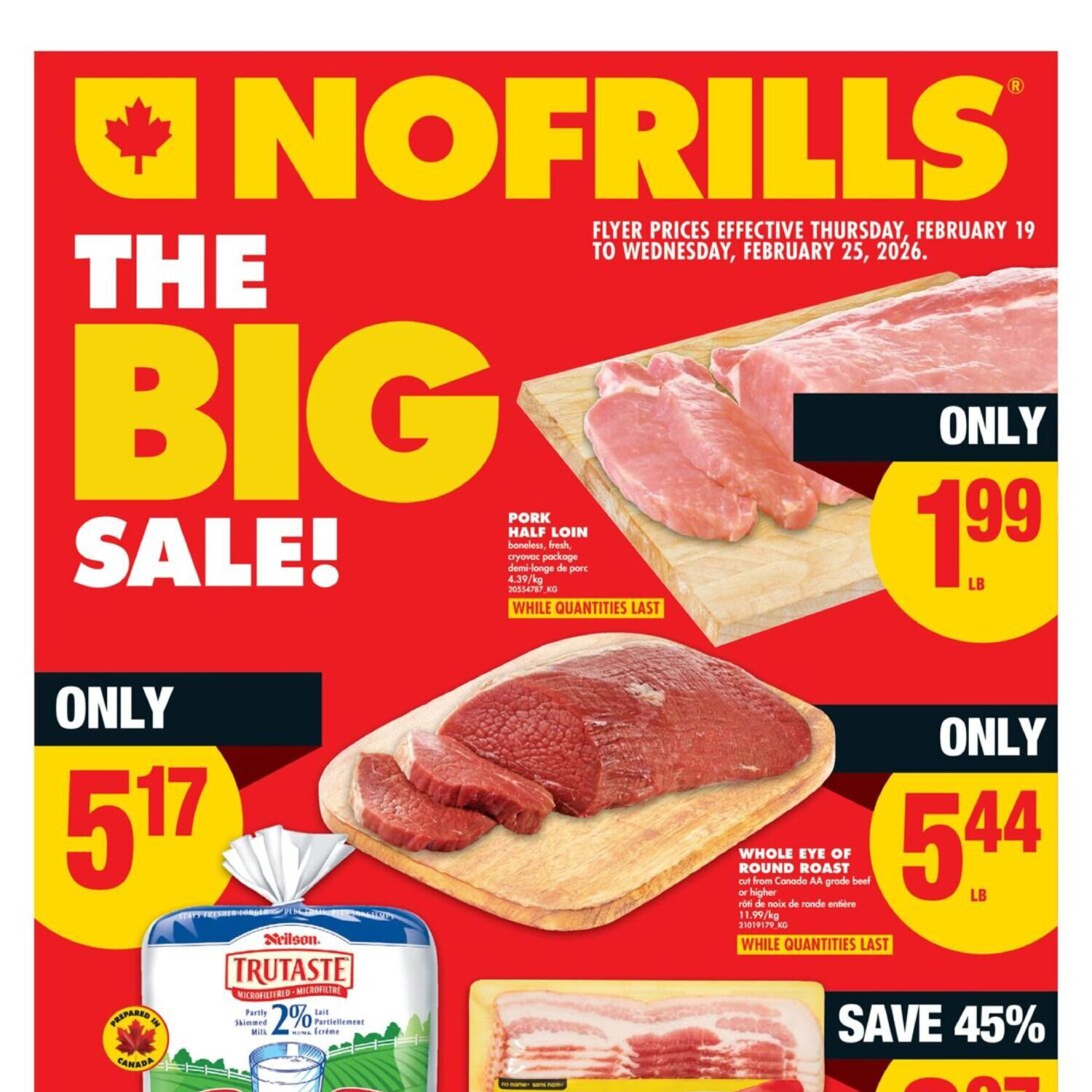 No Frills Weekly Flyer - Weekly Savings - The Big Sale (ON) - Feb 19 ...