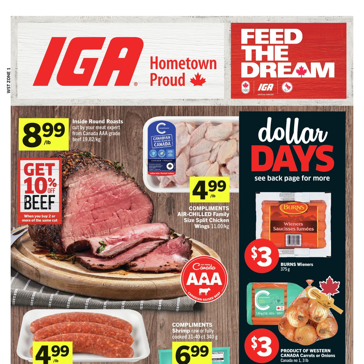 IGA Weekly Flyer - Weekly Savings - Dollar Days (SK, MB & Red Lake/ON ...