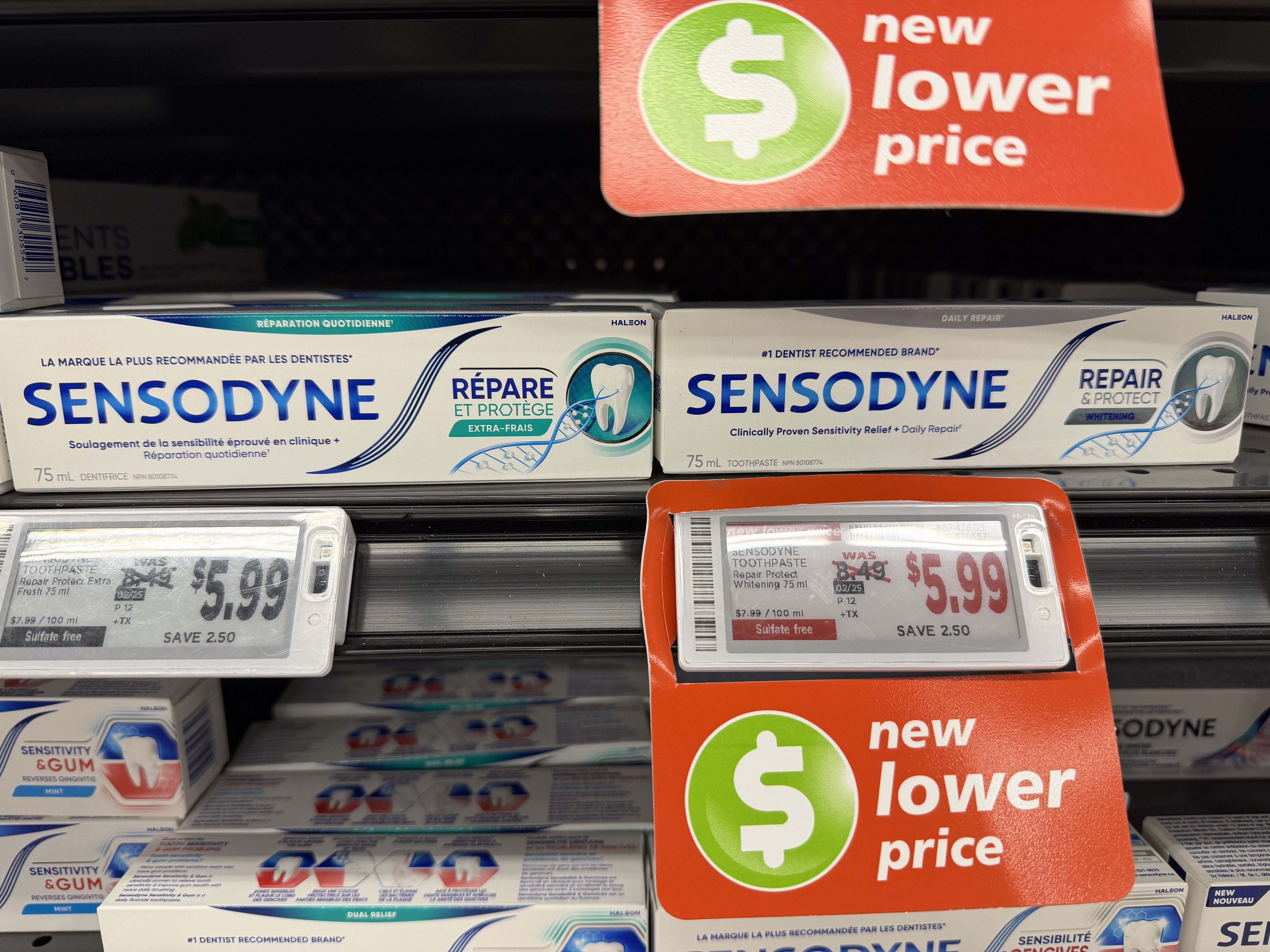 [Metro] Sensodyne Repair and Protect Toothpaste with Novamin - $5.99 ...