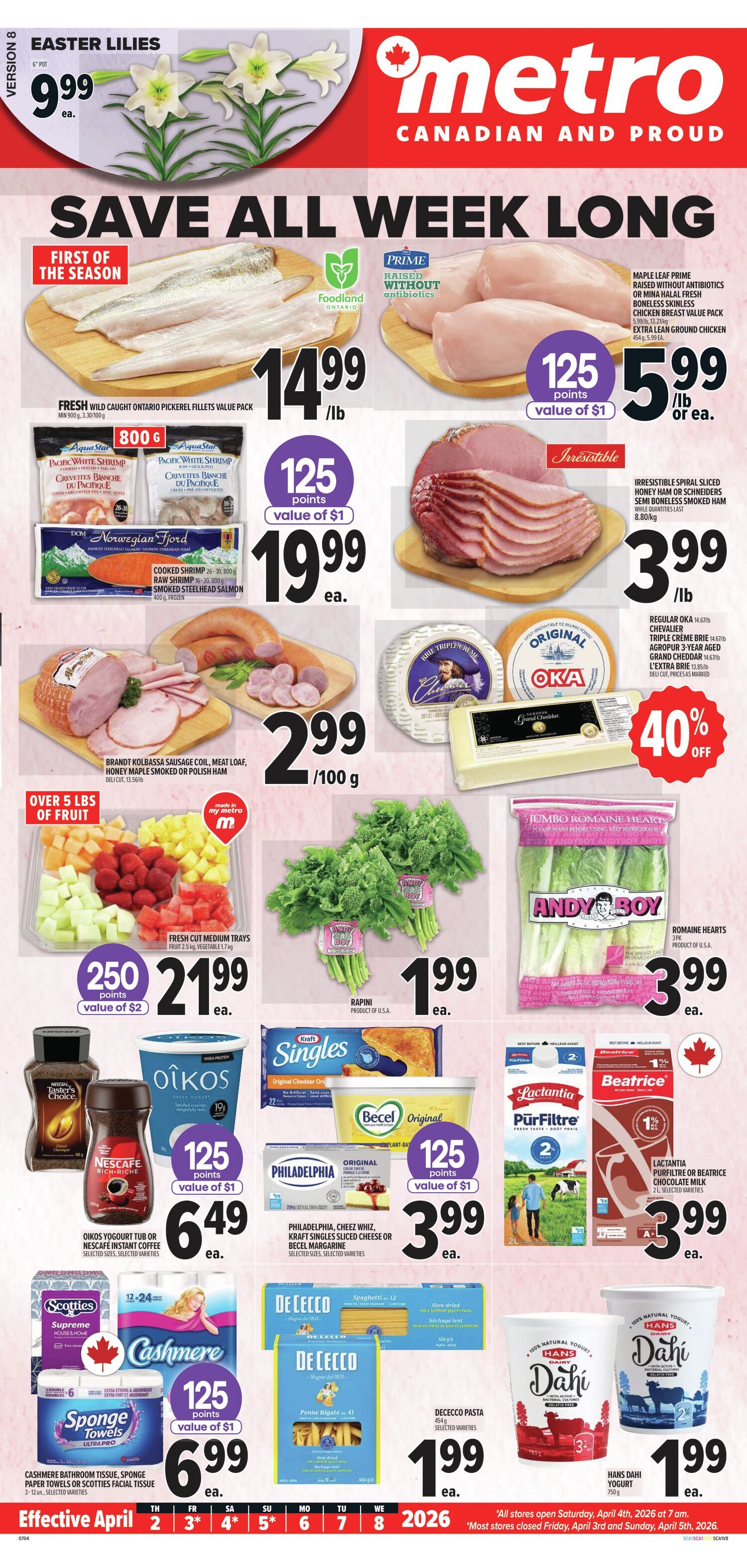 Metro Weekly Flyer - 3221 Eglinton Ave. Store Only - Weekly Savings (ON ...