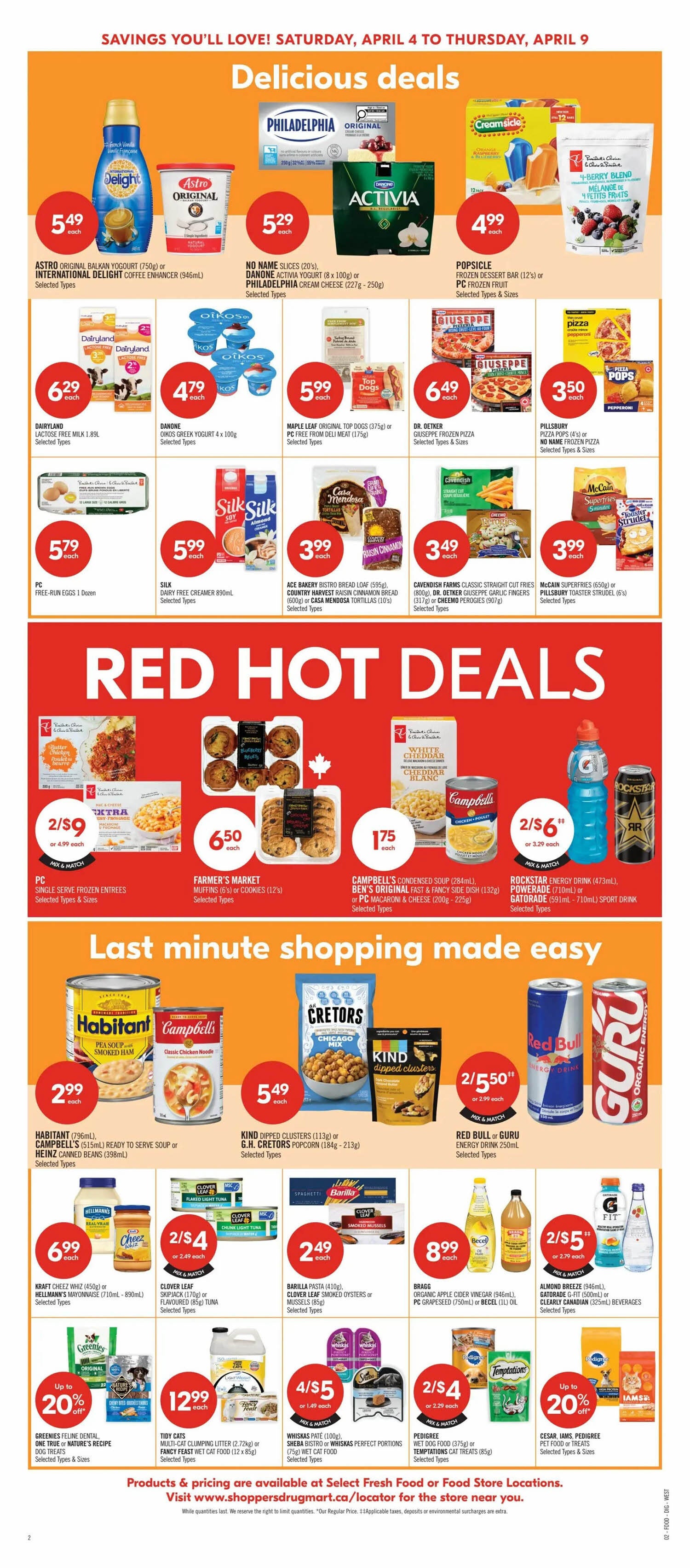 Shoppers Drug Mart Weekly Flyer - Weekly Savings (AB & SK) - Apr 4 – 9 ...