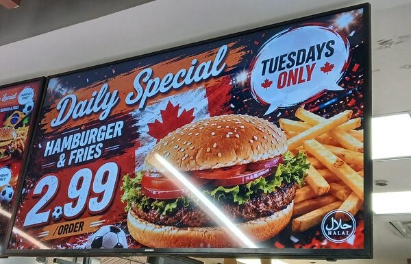 [Nations Fresh Food Mississauga] Burger+Fries $3 (max 4/person ...