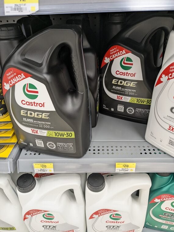 [Walmart] YMMV - various oil on clearance at Walmart (GTA Mississauga ...