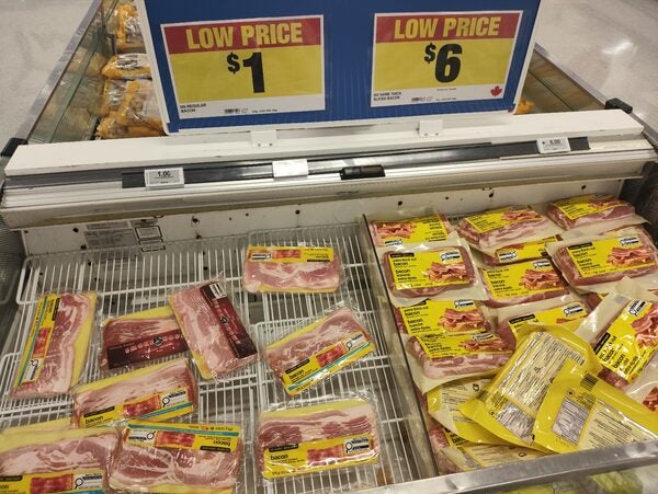 [Real Canadian Superstore] 1kg old fashioned Thick cut No Name Bacon $6 ...